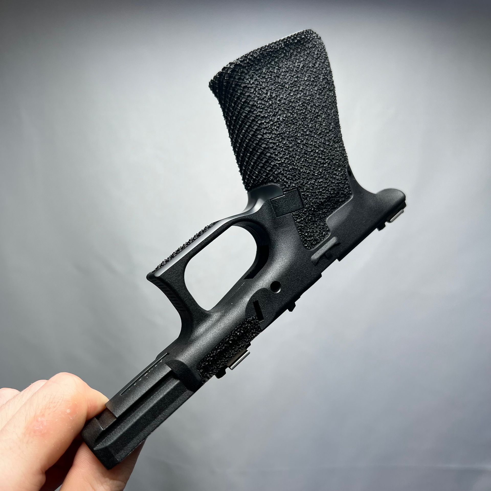 Lead Baron Customs G19 Gen 5 Stippled Frame Combo Texture | Reactive ...