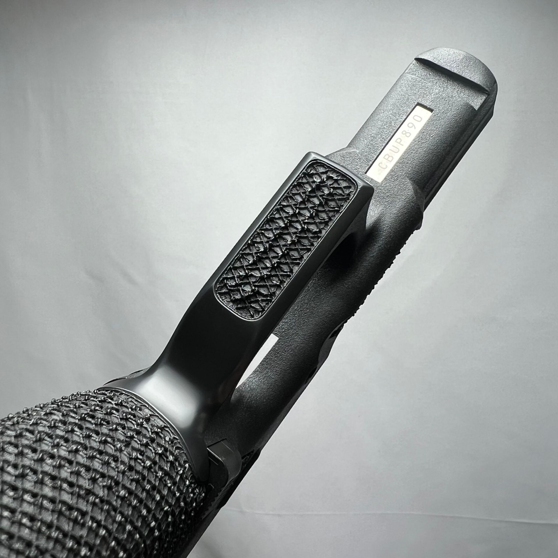 Lead Baron Customs G19 Gen 5 Stippled Frame Combo Texture | Reactive ...