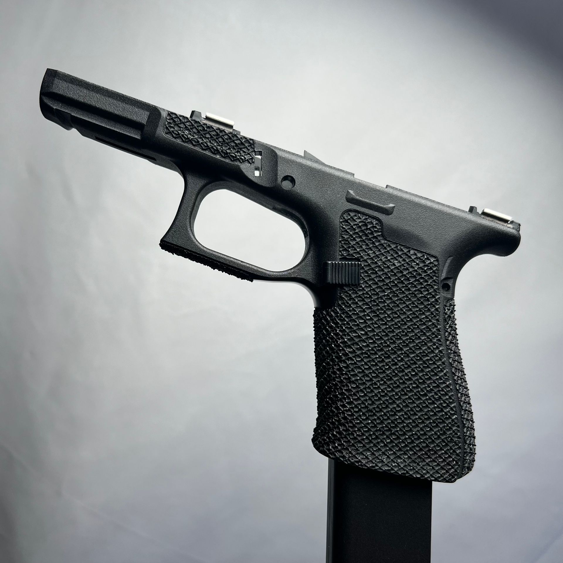 Lead Baron Customs G19 Gen 5 Stippled Frame Combo Texture | Reactive ...