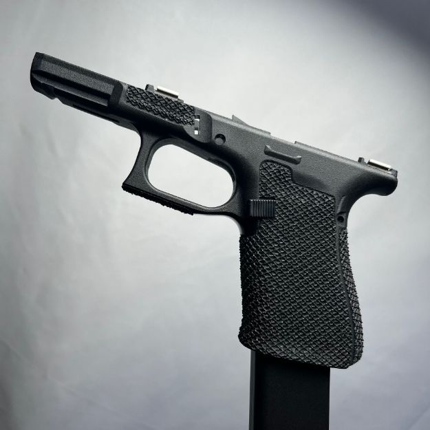 Lead Baron Customs G19 Gen 5 Stippled Frame Combo Texture | Reactive ...