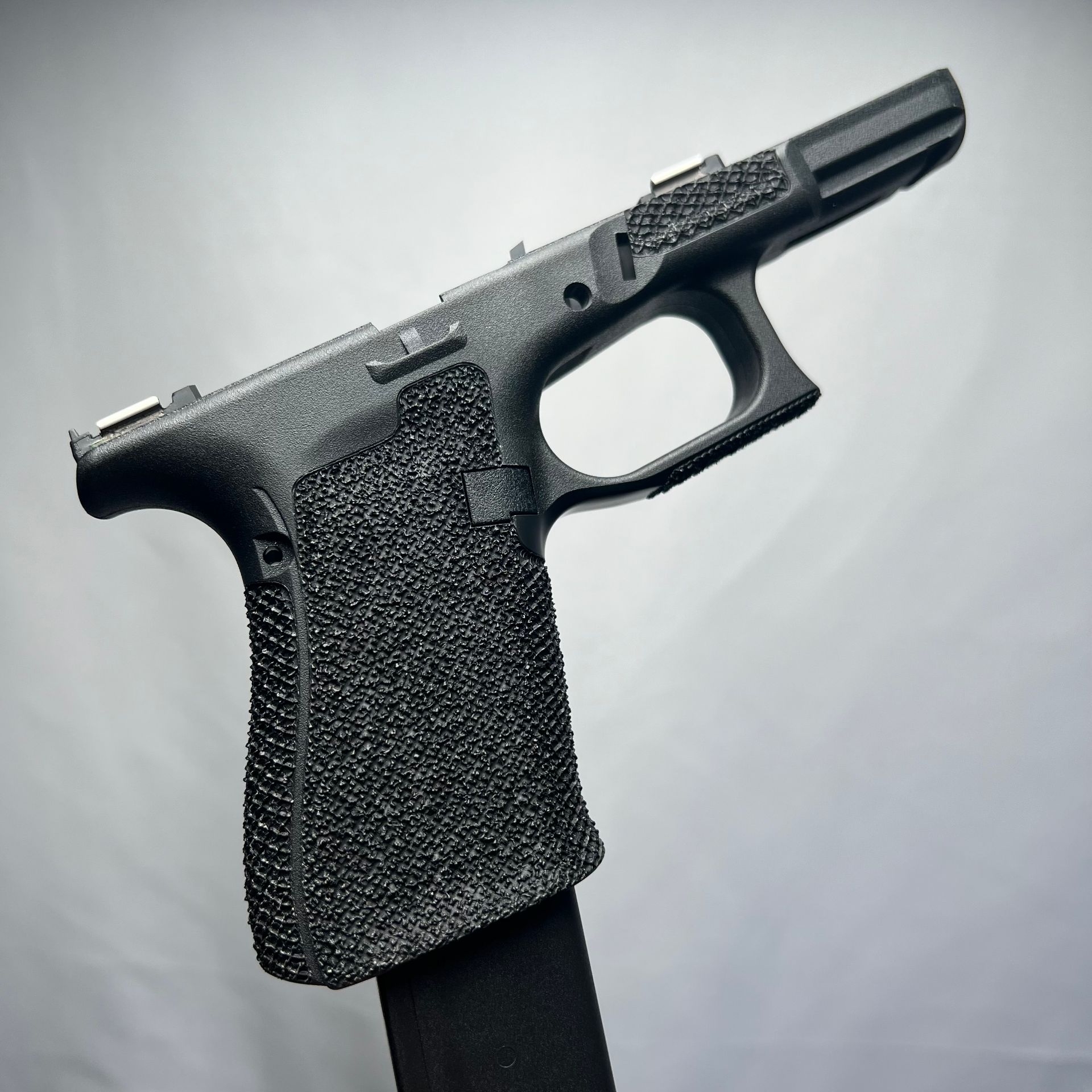 Lead Baron Customs G19 Gen 5 Stippled Frame Combo Texture | Reactive ...