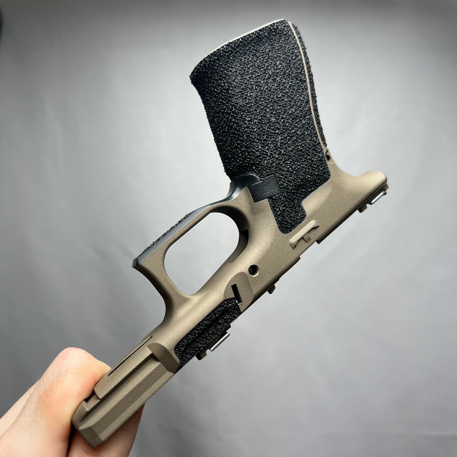 Lead Baron Customs G19 Gen 5 Stippled Frame X Texture | Reactive ...