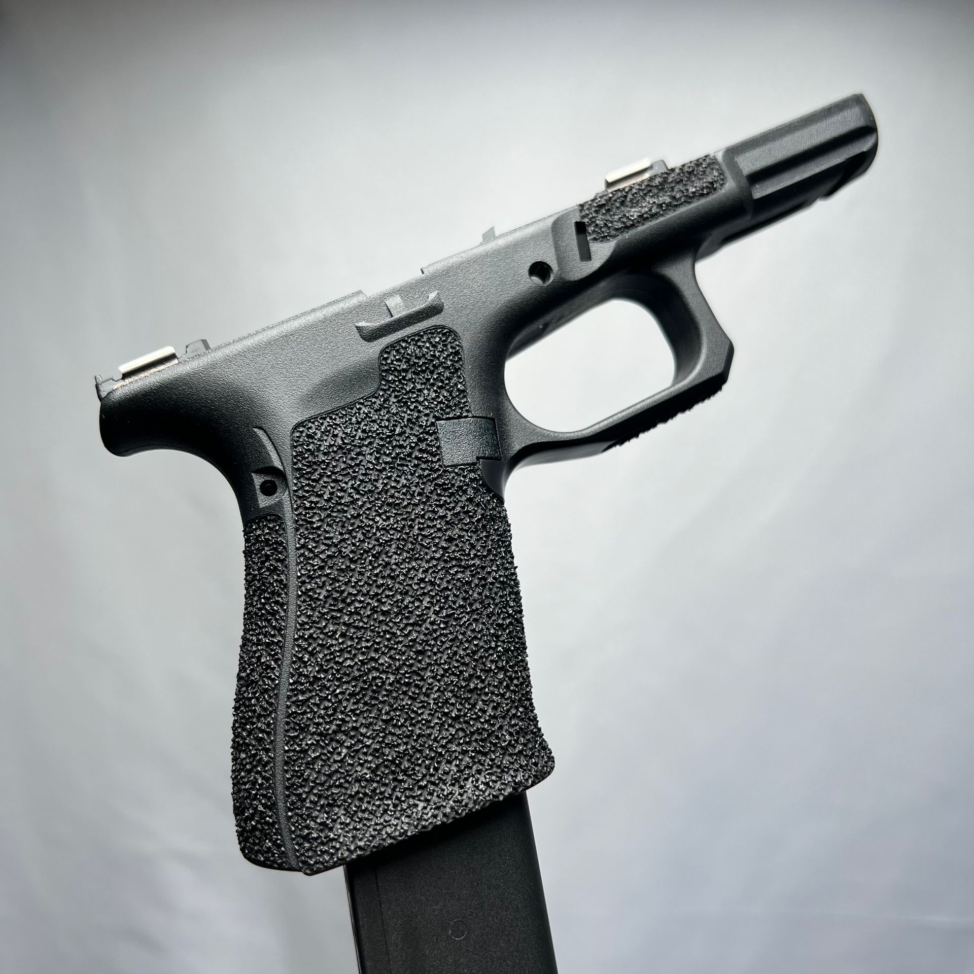 Lead Baron Customs G19 Gen 5 Stippled Frame X Texture | Reactive ...