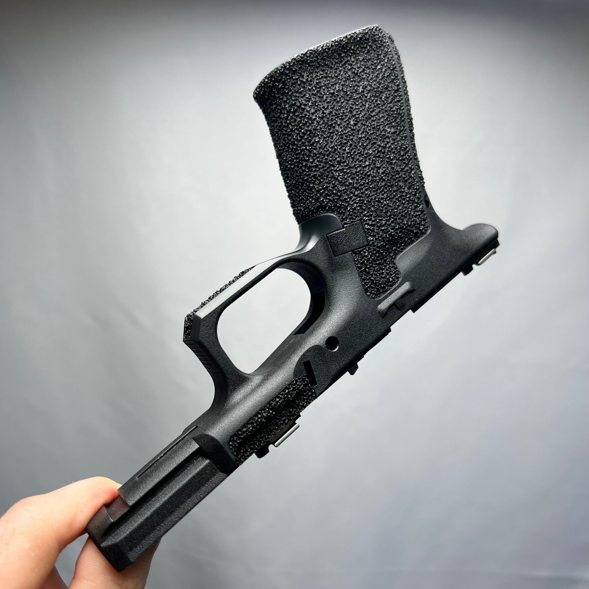 Lead Baron Customs G19 Gen 5 Stippled Frame X Texture | Reactive ...