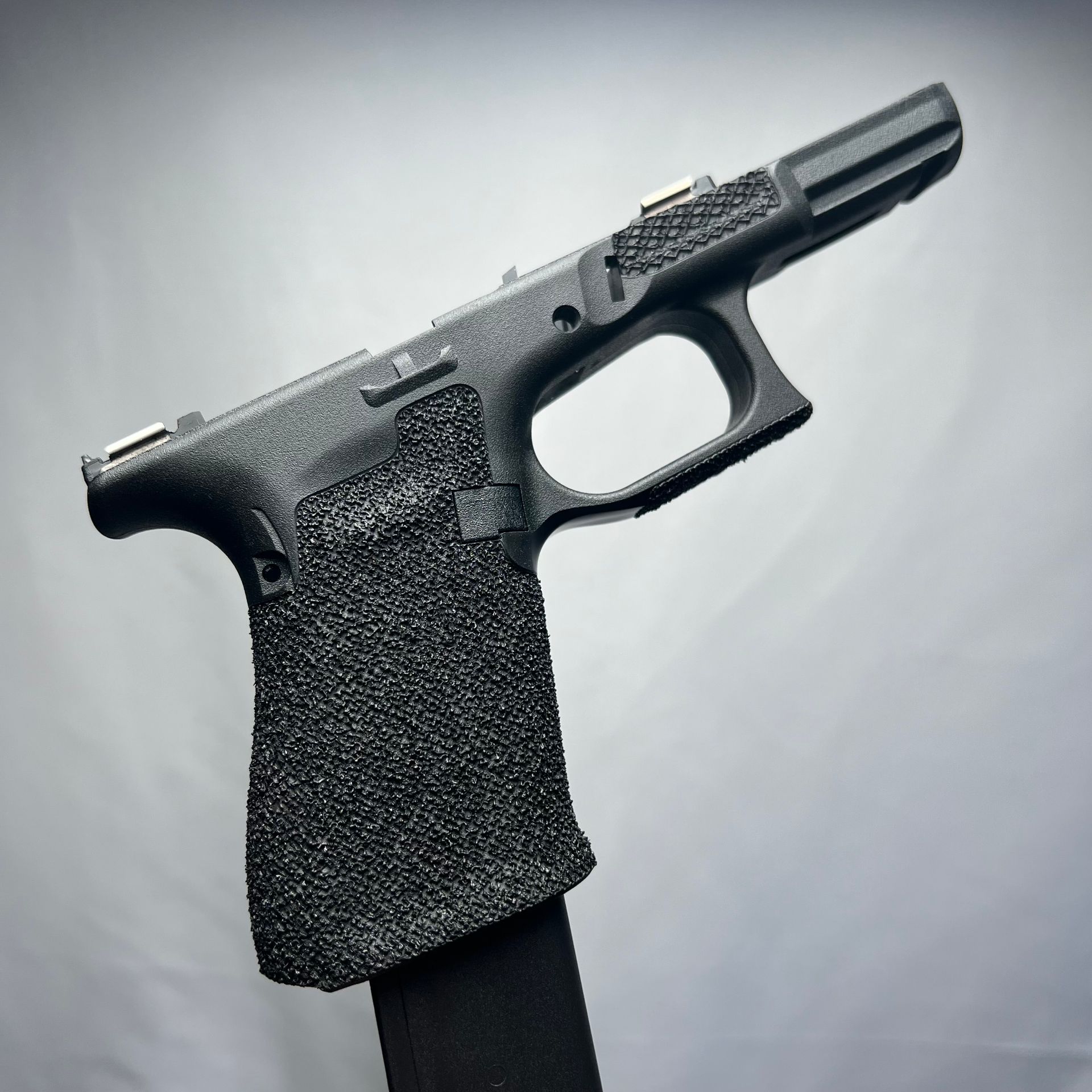 Lead Baron Customs G19 Gen 5 Stippled Frame X Texture | Reactive ...