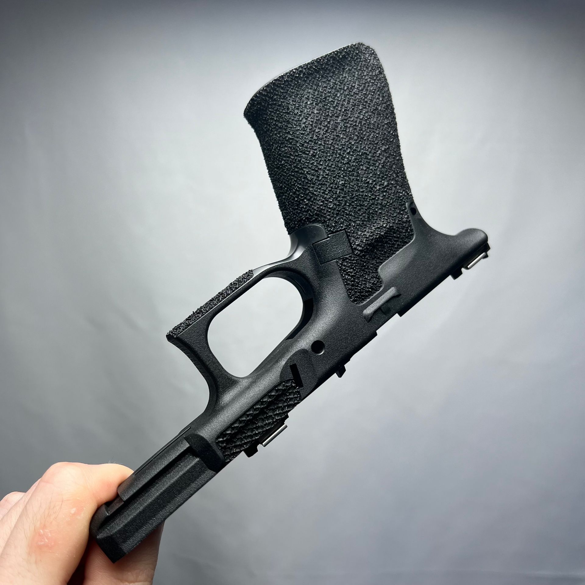 Lead Baron Customs G19 Gen 5 Stippled Frame X Texture | Reactive ...