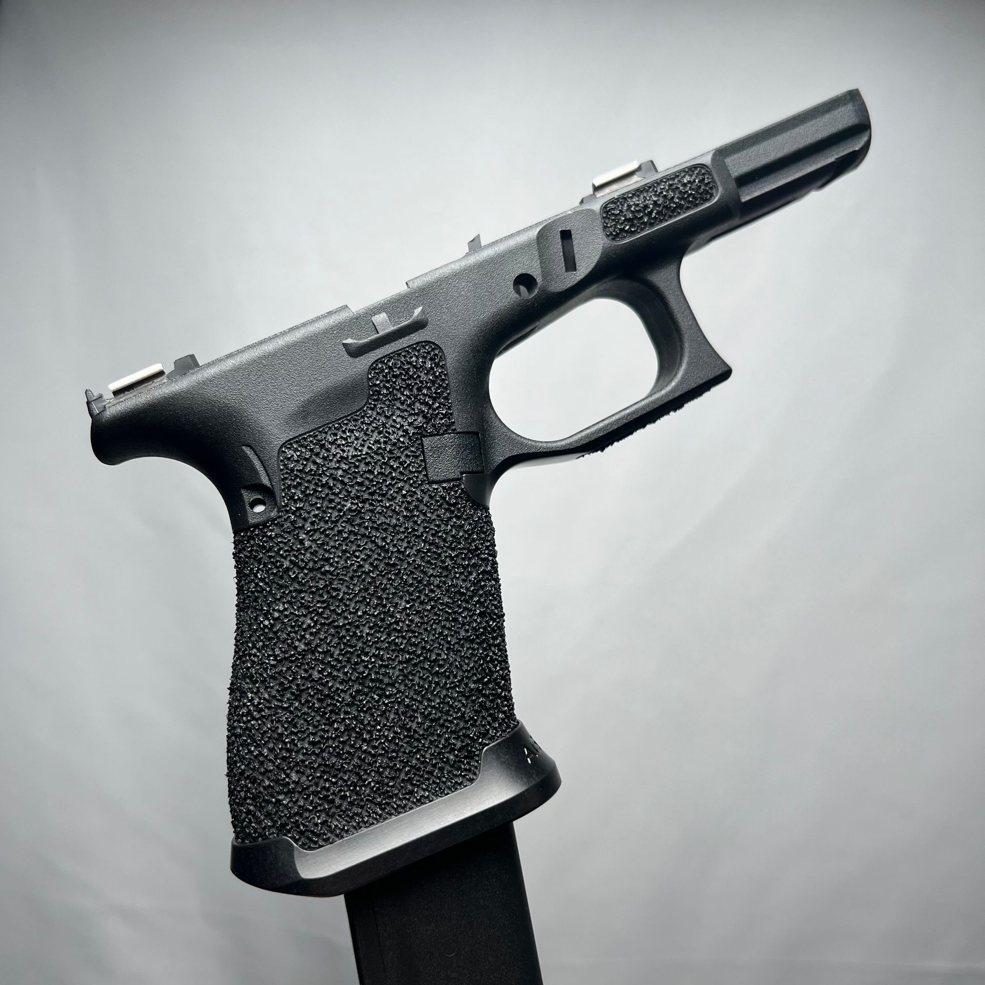 Lead Baron Customs G19 Gen 5 Stippled Frame X Texture | Reactive ...