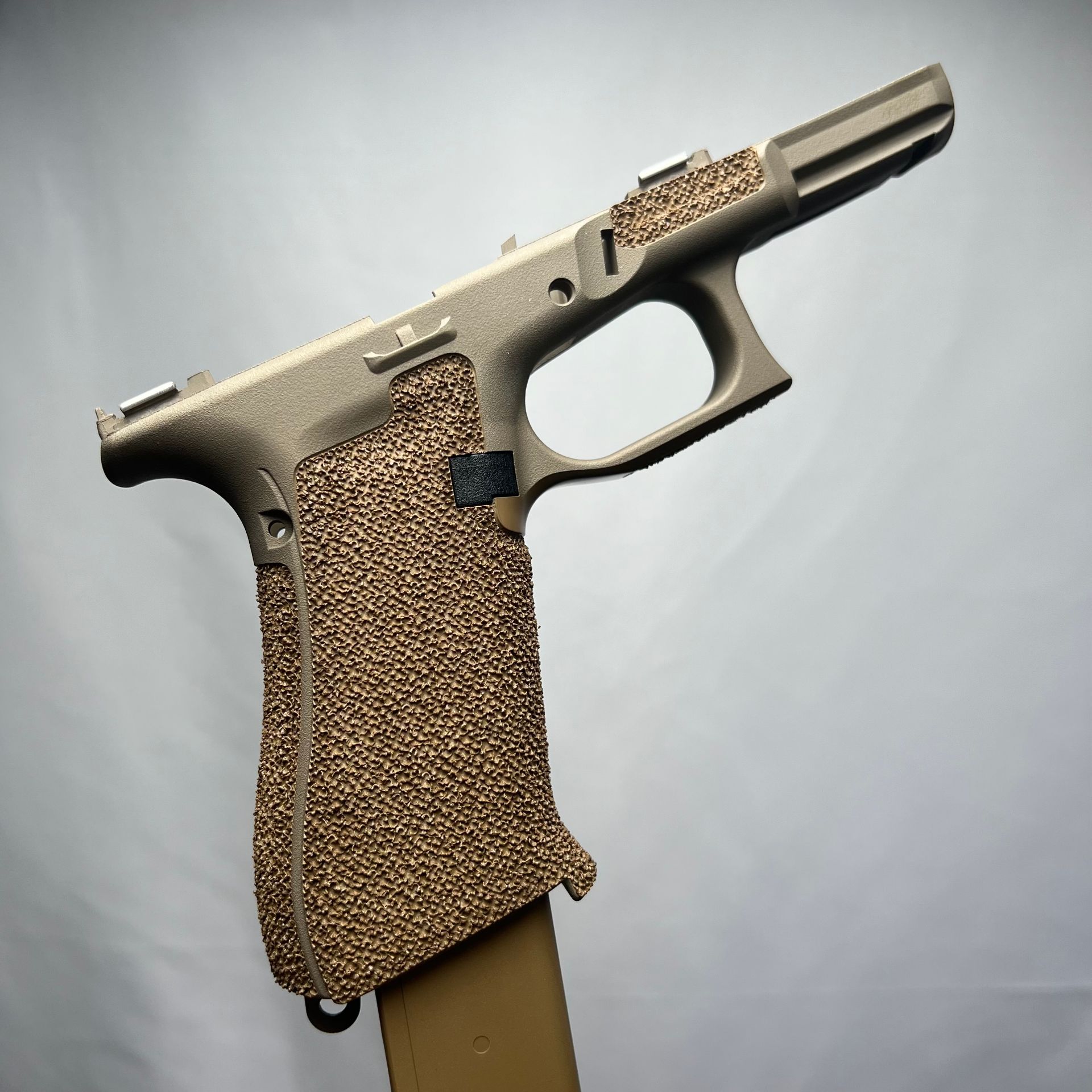 Lead Baron Customs G19X Stippled Frame X Texture | Reactive Gunworks ...