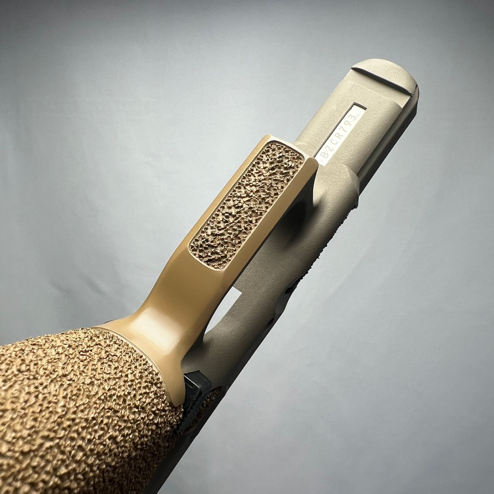 Lead Baron Customs G19X Stippled Frame X Texture | Reactive Gunworks ...