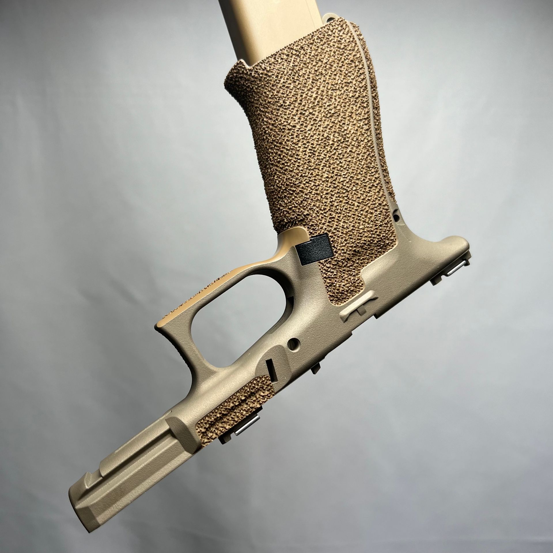 Lead Baron Customs G19X Stippled Frame X Texture | Reactive Gunworks ...