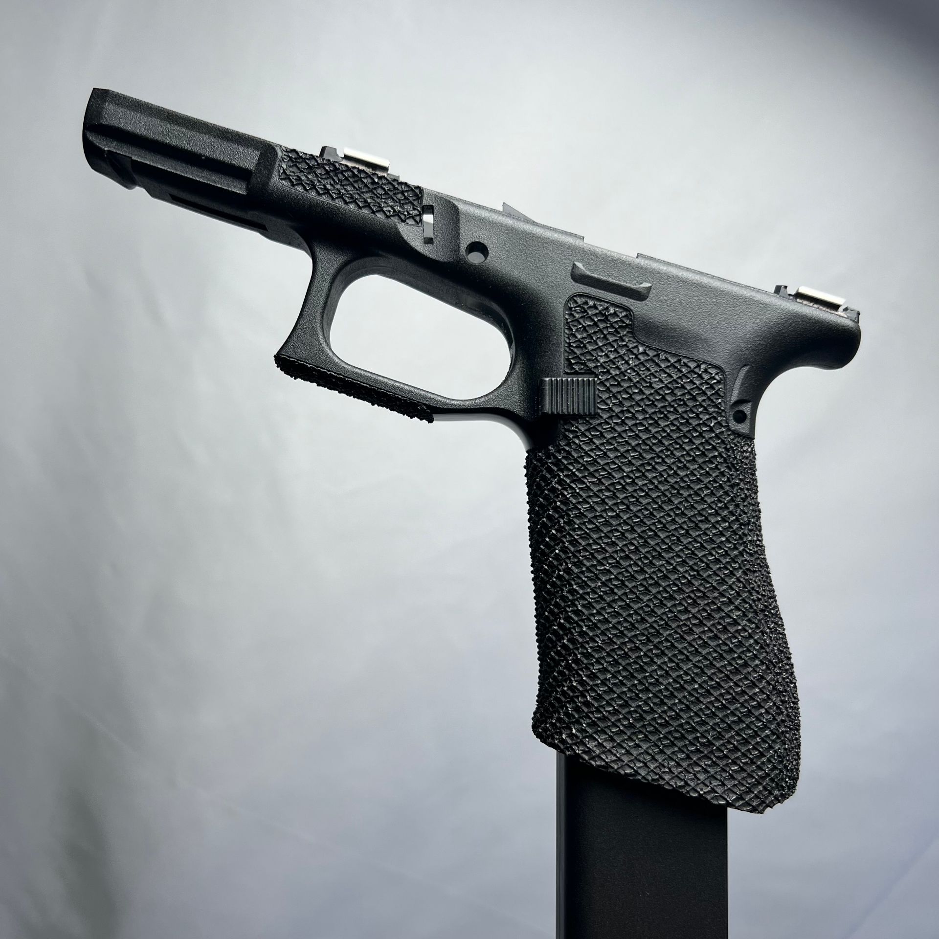 Lead Baron Customs G45 Stippled Frame Combo Texture | Reactive Gunworks ...