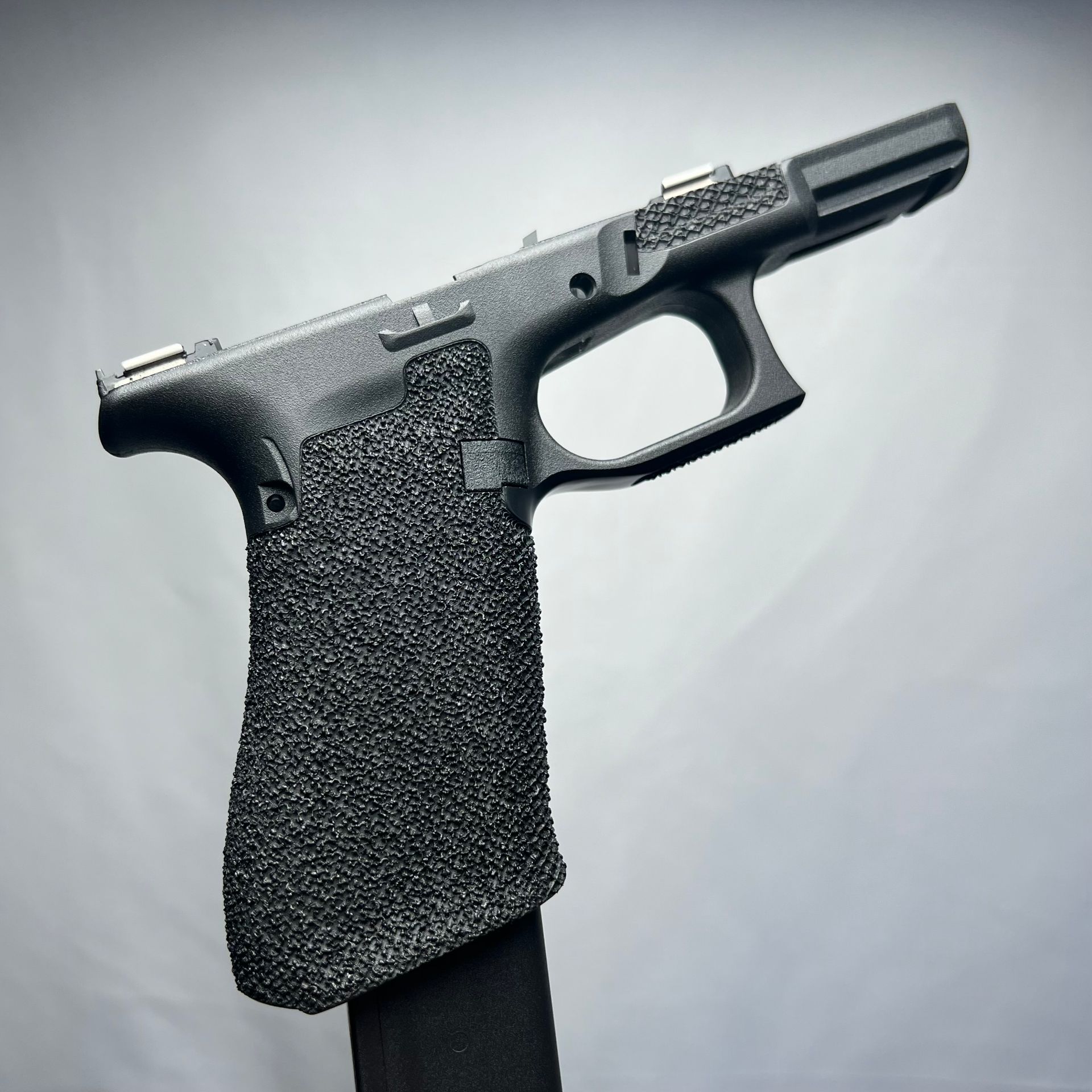 Lead Baron Customs G45 Stippled Frame Combo Texture | Reactive Gunworks ...