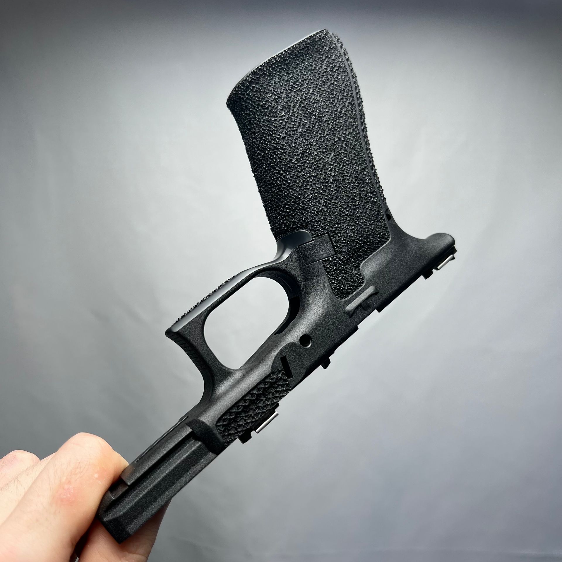 Lead Baron Customs G45 Stippled Frame Combo Texture | Reactive Gunworks ...