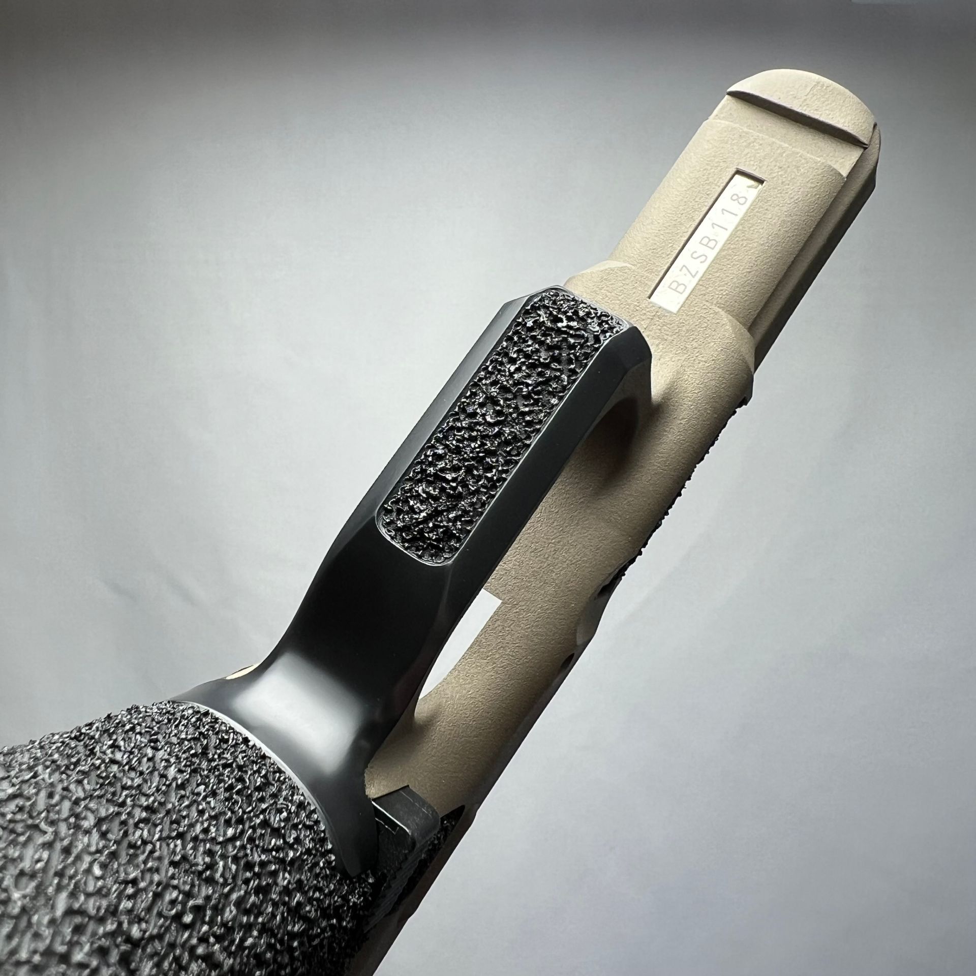 Lead Baron Customs G47 Stippled Frame X Texture | Reactive Gunworks ...