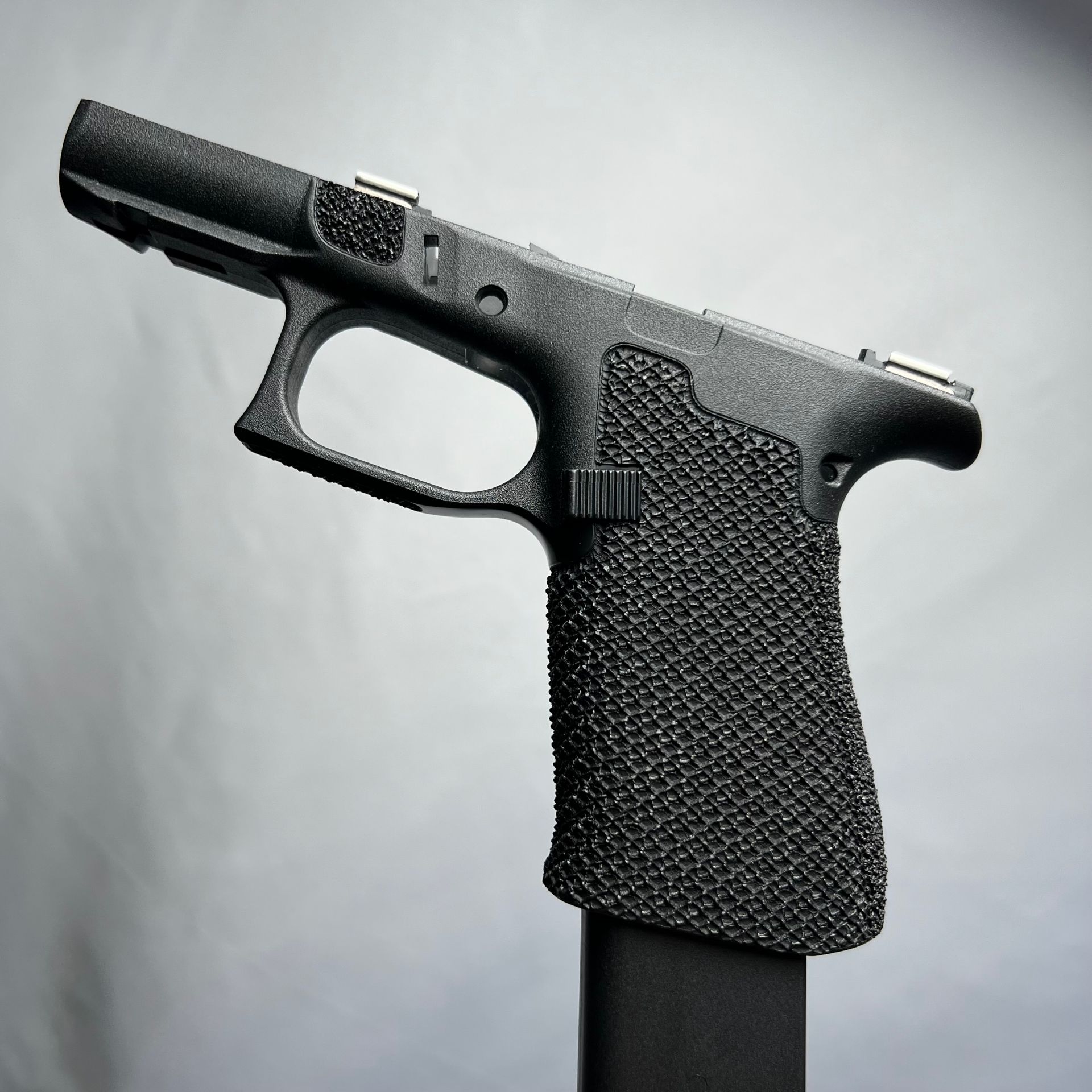 Lead Baron Customs G48 MOS Stippled Frame Combo Texture Single ...