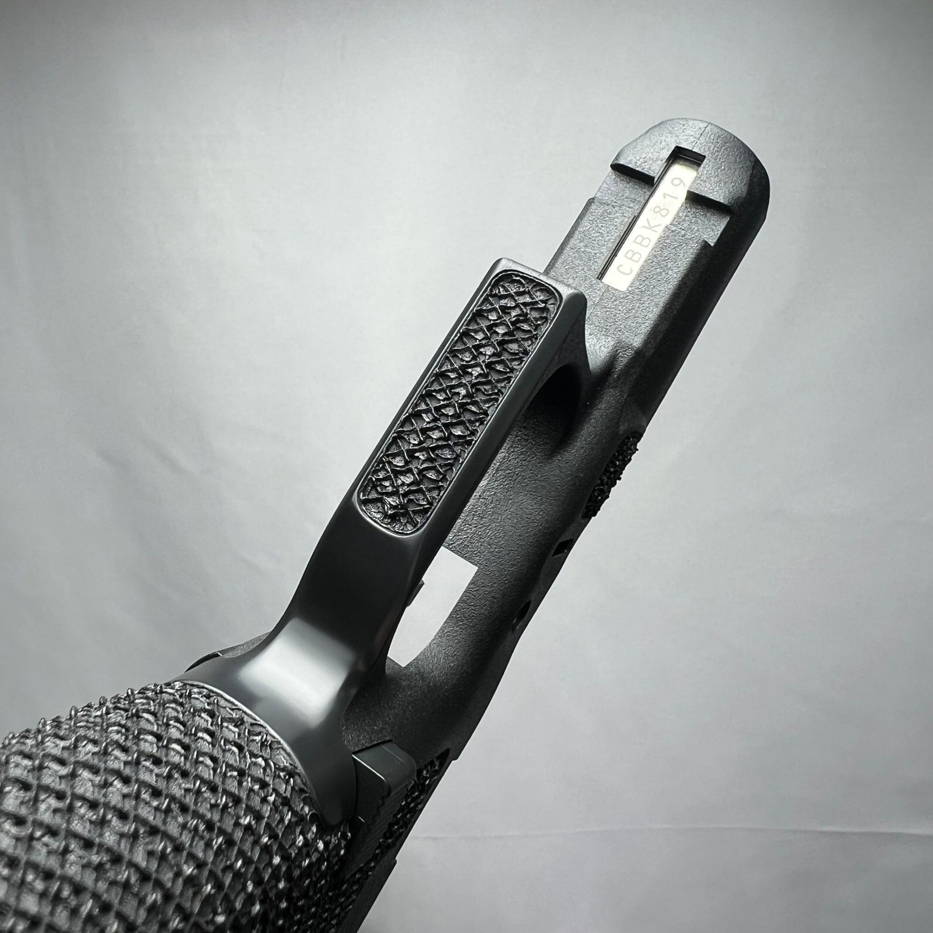 Lead Baron Customs G48 MOS Stippled Frame Combo Texture Single ...