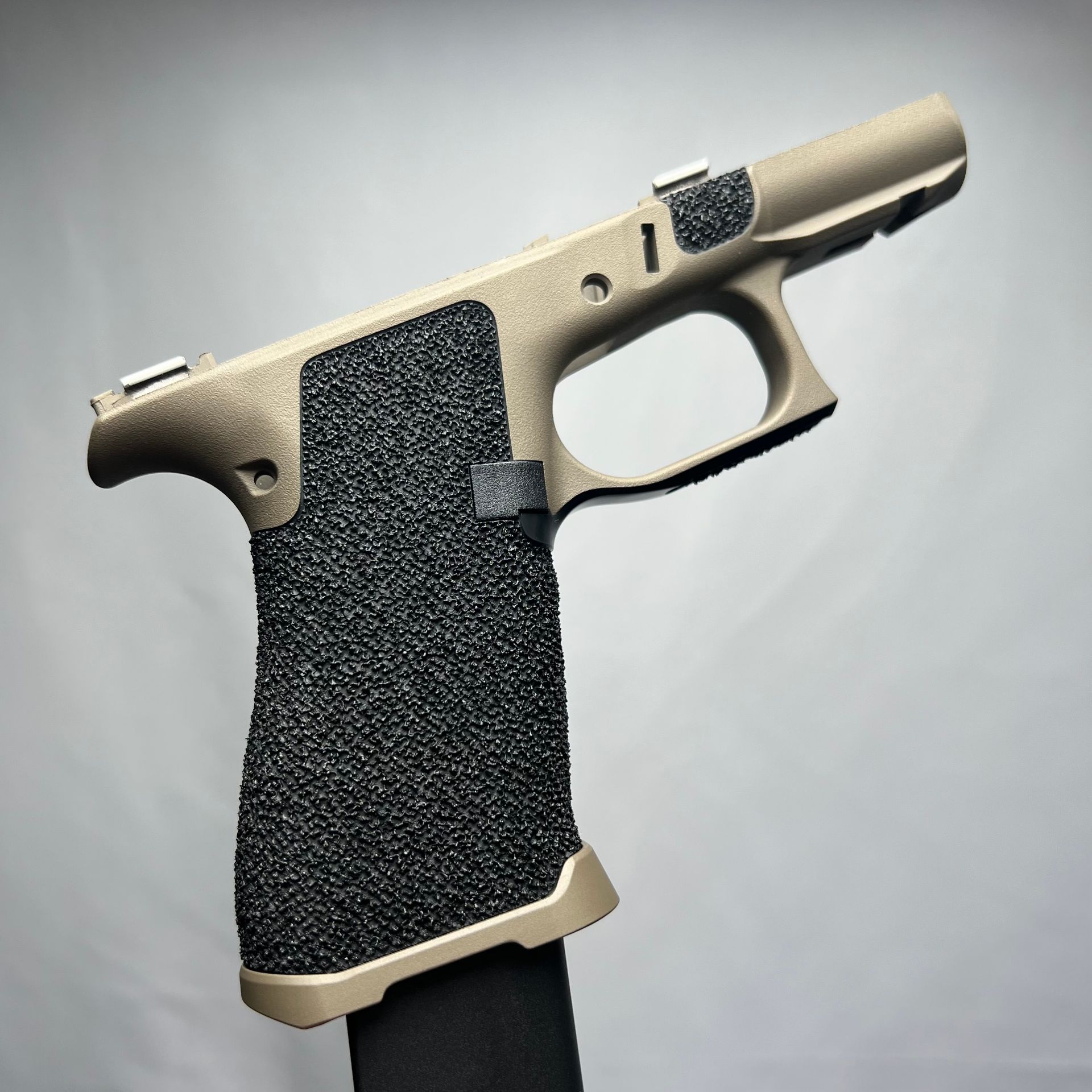 Lead Baron Customs G48 MOS Stippled Frame X Texture Magwell Single ...