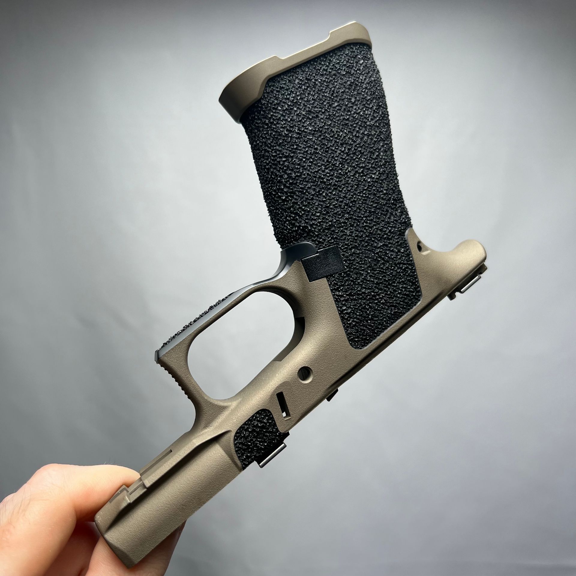Lead Baron Customs G48 MOS Stippled Frame X Texture Magwell Single ...