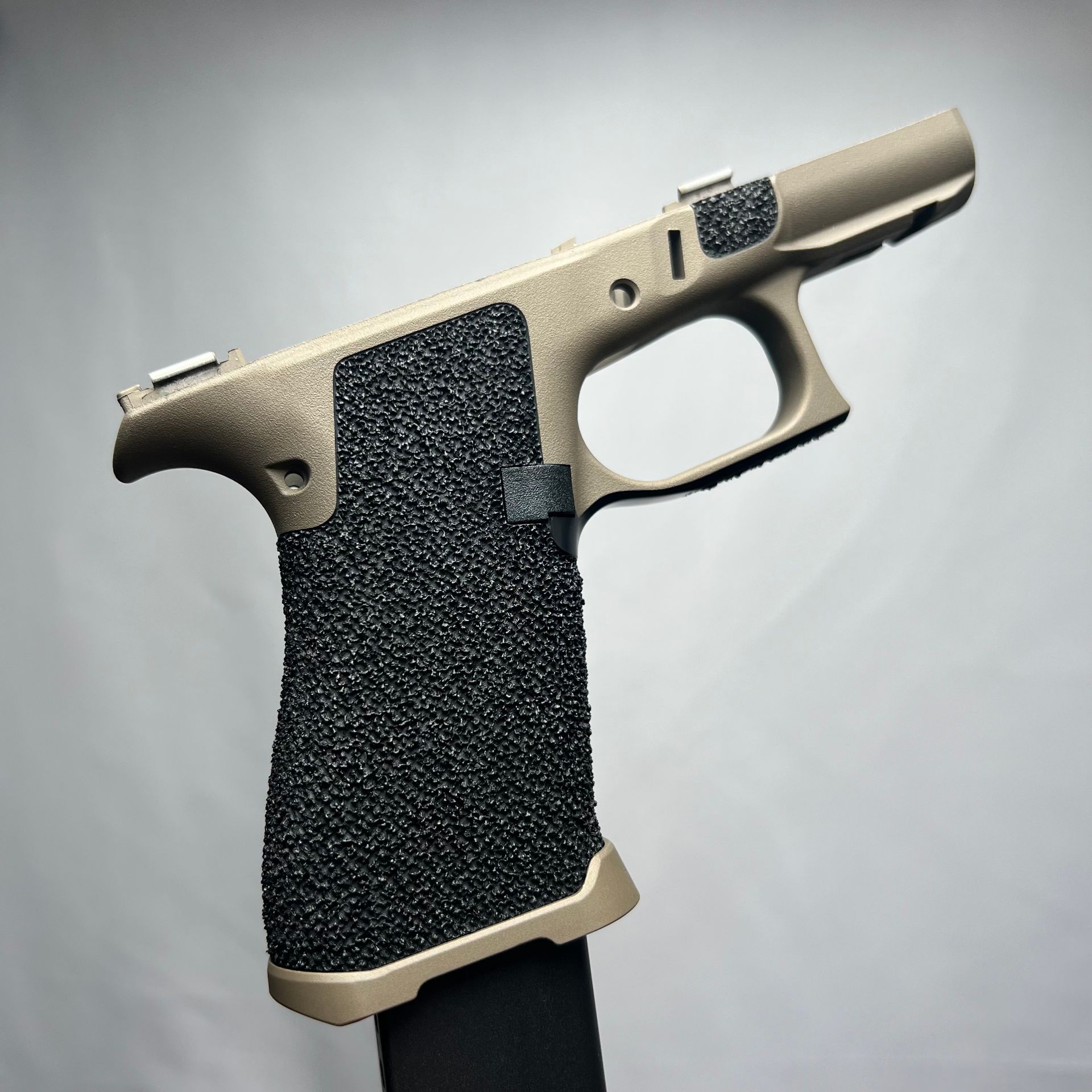 Lead Baron Customs G48 MOS Stippled Frame X Texture Magwell Single ...