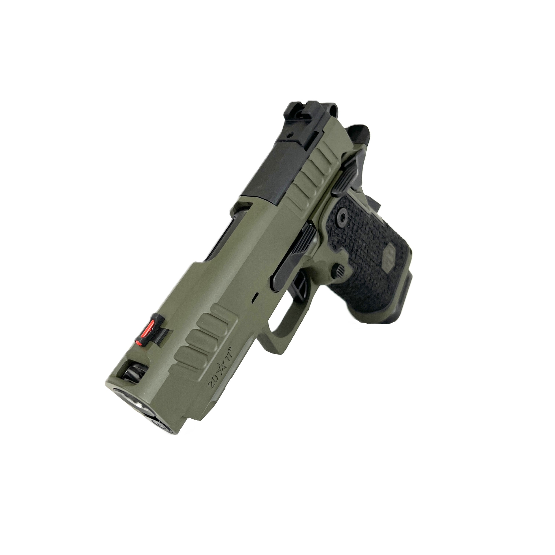 Monsoon Tactical Staccato CS OD Green Mini Genghis Komp (9mm ...