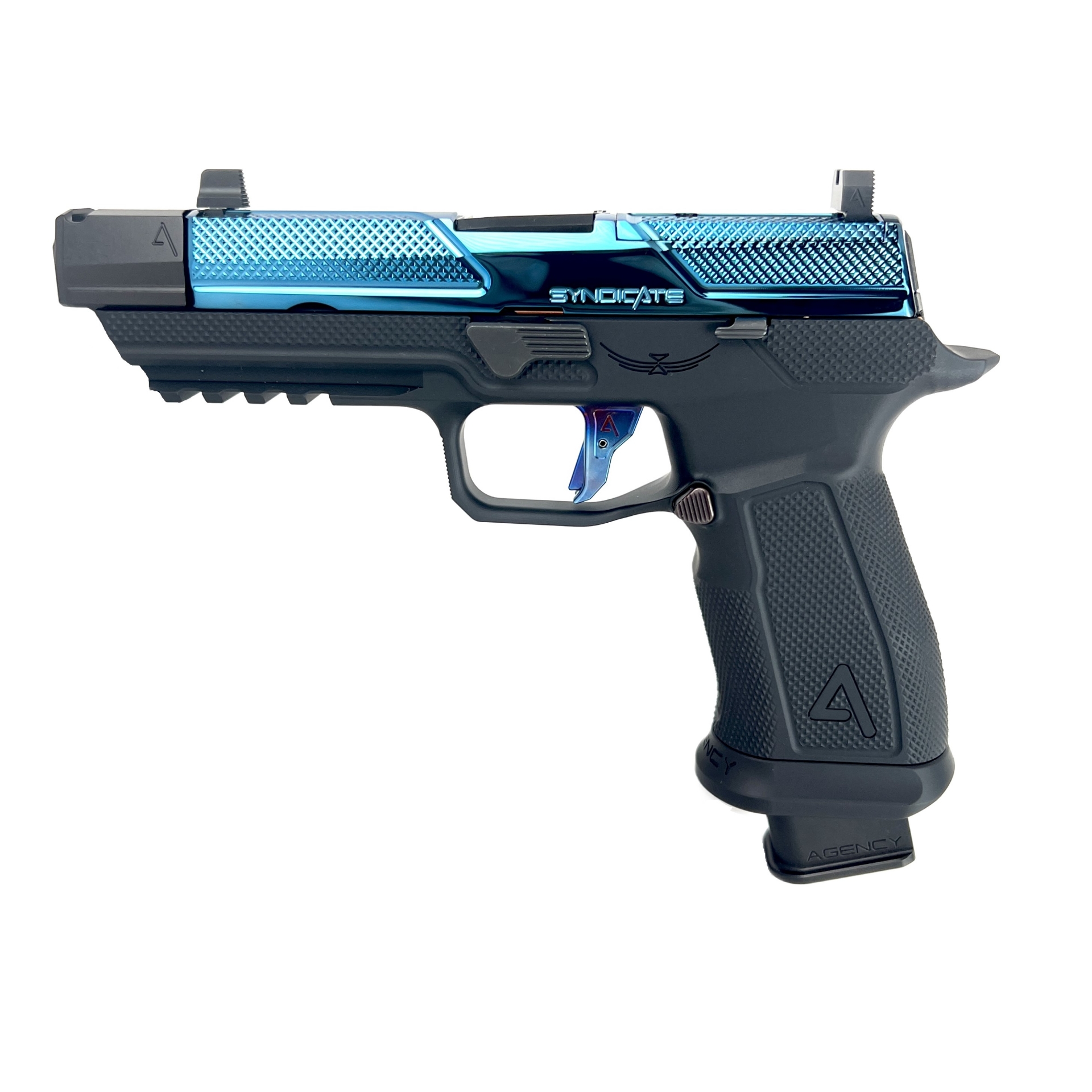 Agency Arms 320 Syndicate Blue PVD Icarus Full Build | Reactive ...