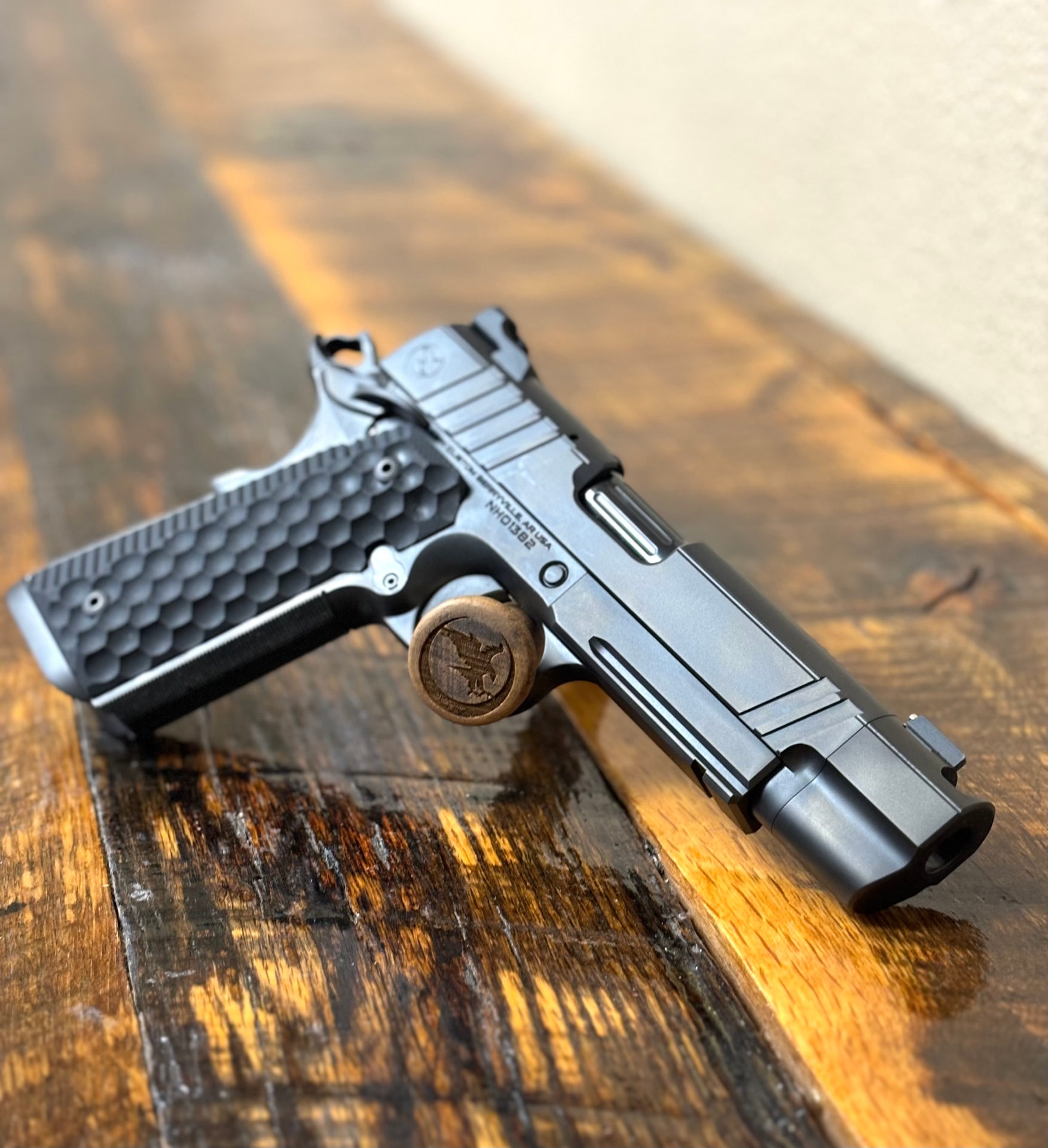 Nighthawk Custom Fire Hawk (.45 ACP) IOS Black DLC Ambi Recon Rail ...