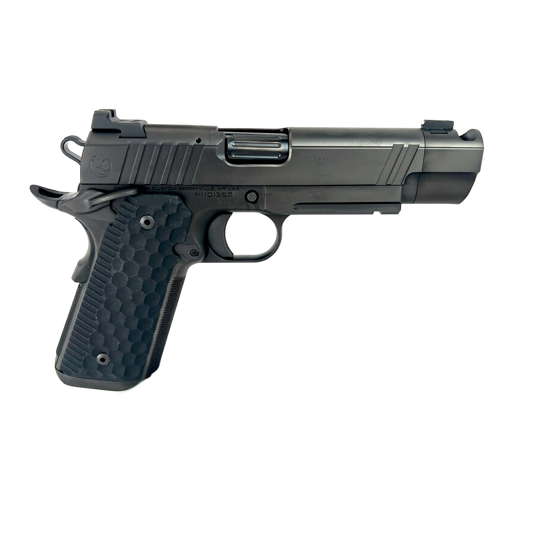 Nighthawk Custom Fire Hawk (.45 ACP) IOS Black DLC Ambi Recon Rail ...