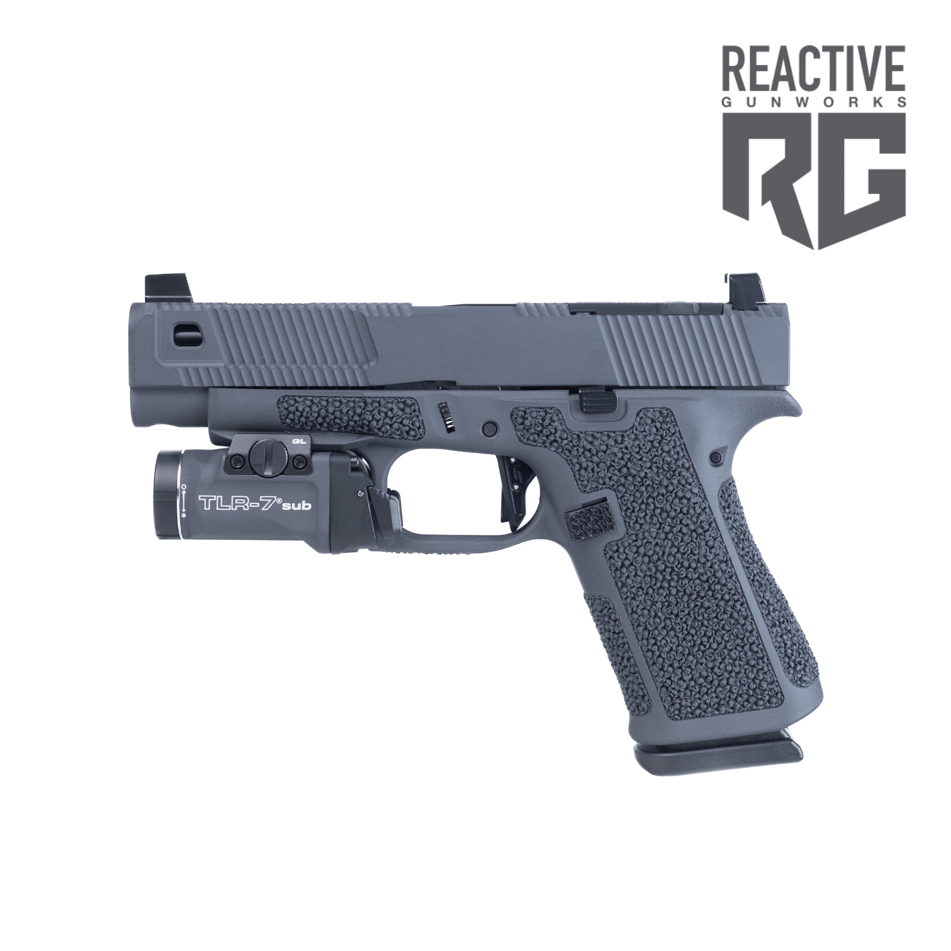 LWS G48 MOS Ported Ripper 507K Full Build Gray | Reactive Gunworks ...