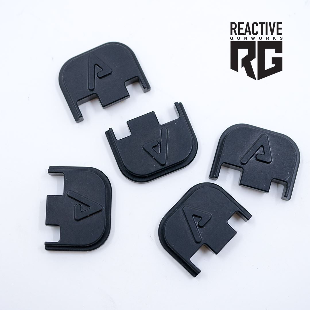 Agency Arms "A" Slide Back Plate for Glock® Gen 1-5 FDE | Reactive ...