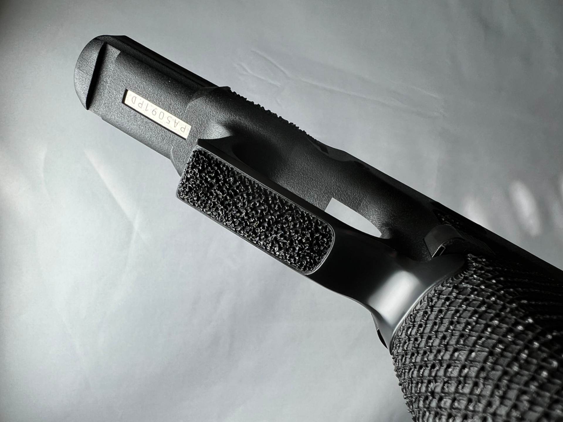 Lead Baron Customs G45 Stippled Frame Combo Texture Single Externally X ...