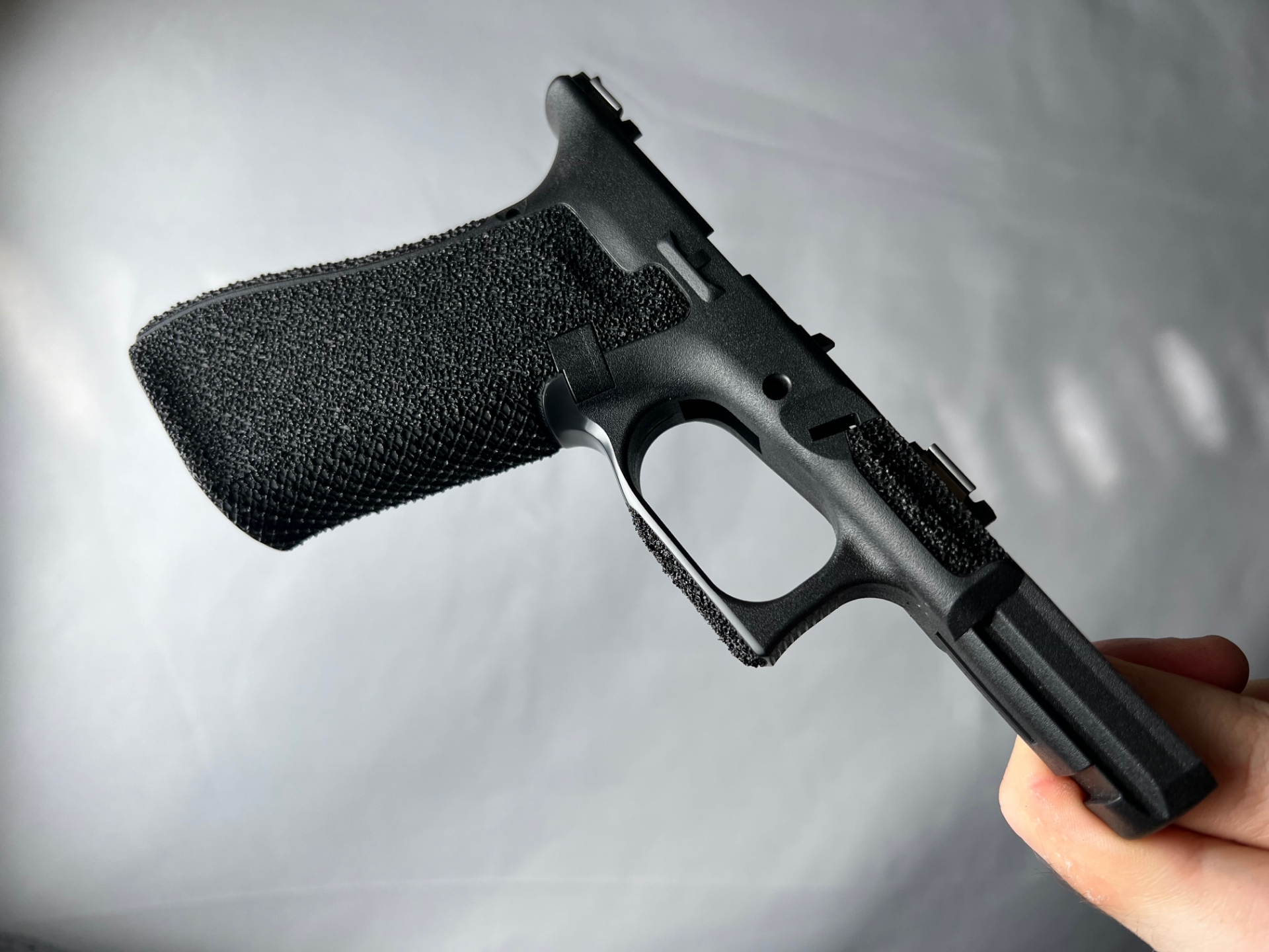 Lead Baron Customs G45 Stippled Frame Combo Texture Single Externally X ...