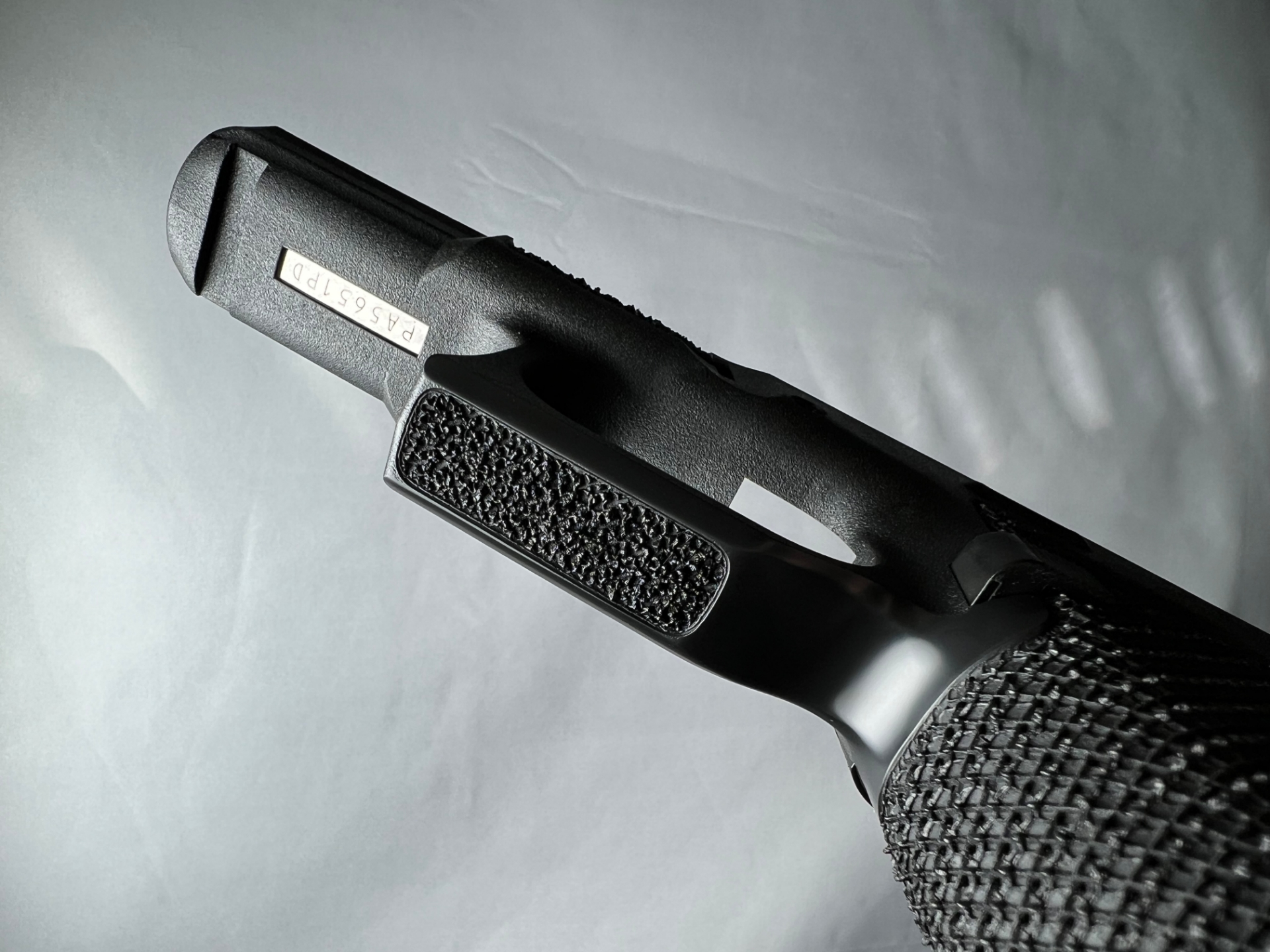 Lead Baron Customs G45 Stippled Frame Combo Texture Single Recessed X ...