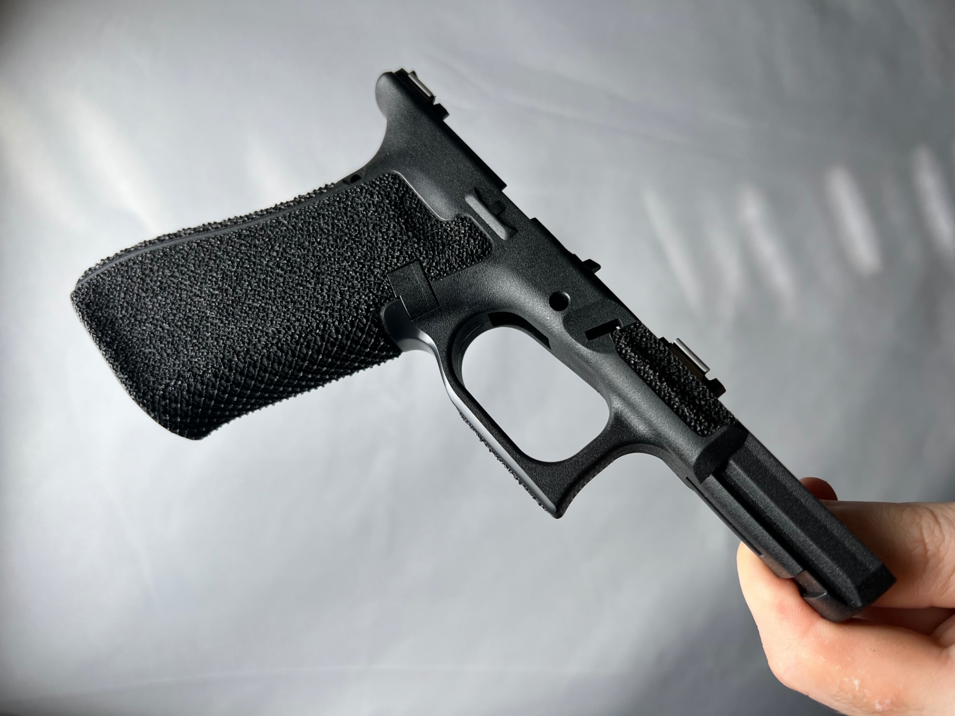 Lead Baron Customs G45 Stippled Frame Combo Texture Single Recessed X ...