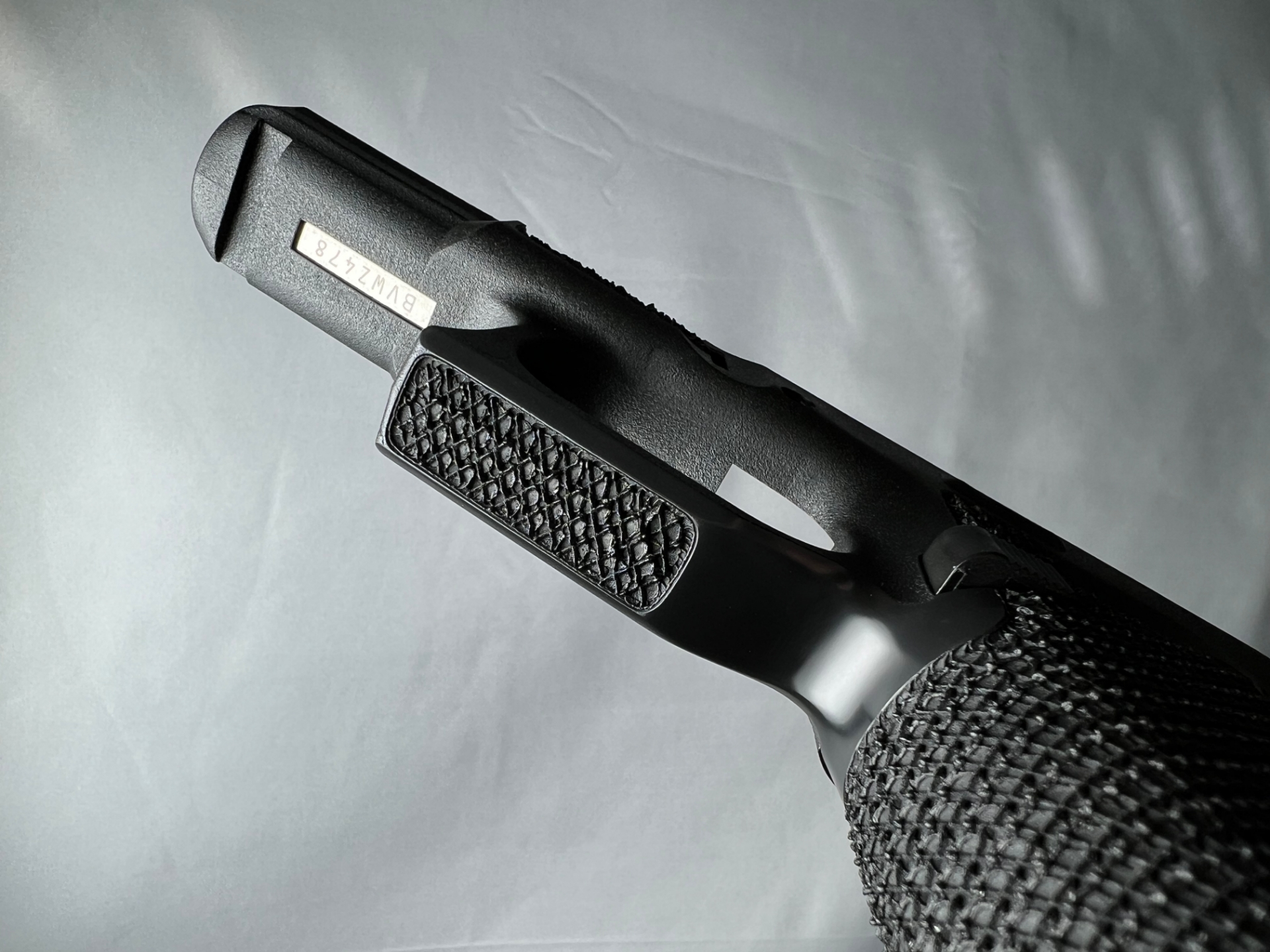 Lead Baron Customs G45 Stippled Frame Combo Texture Single Recessed ...