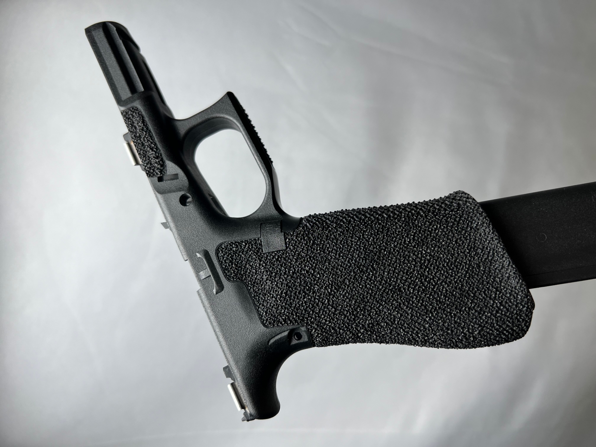 Lead Baron Customs G45 Stippled Frame Combo Texture Single Recessed ...