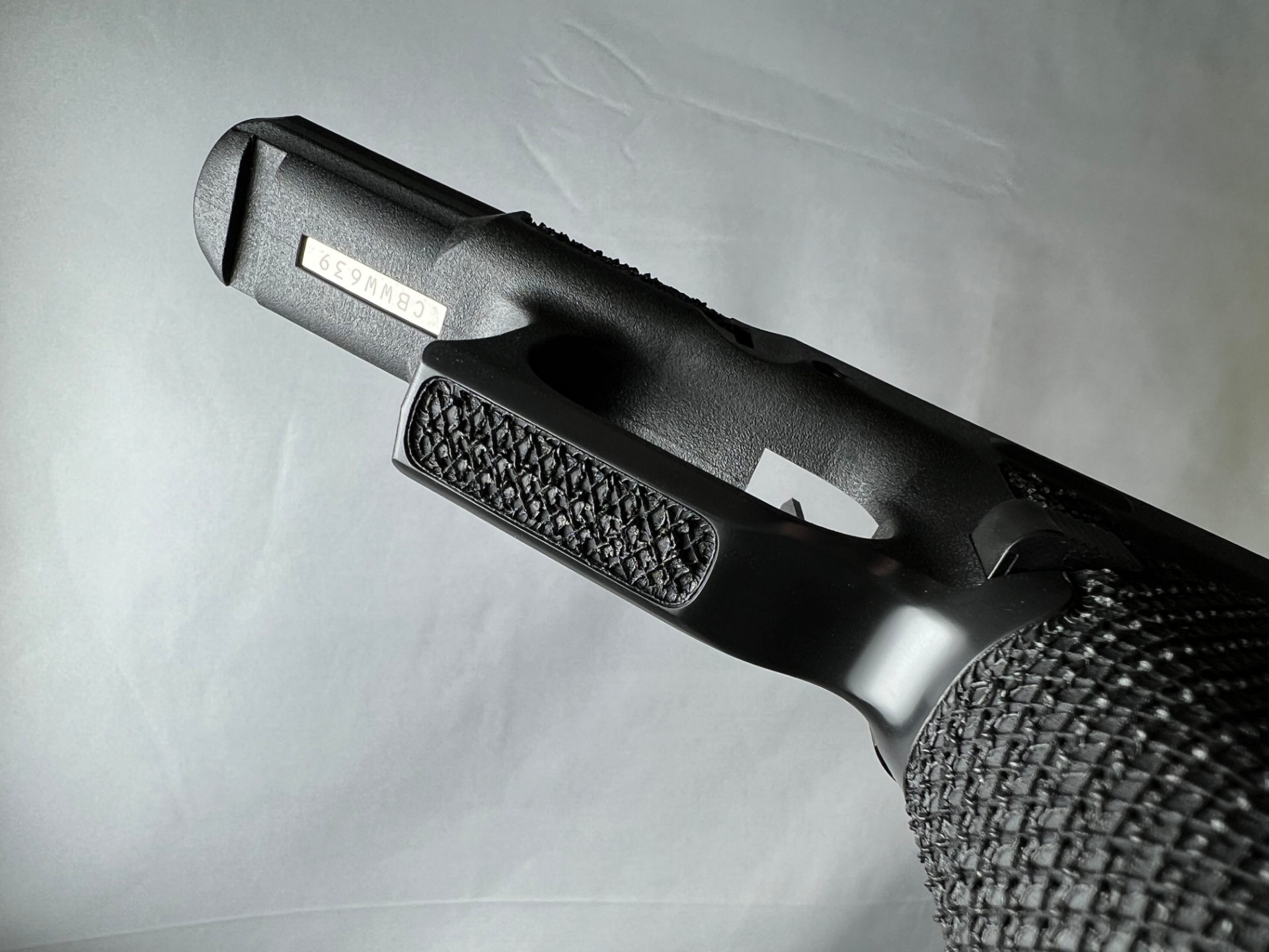 Lead Baron Customs G45 Stippled Frame Combo Texture Single Recessed ...