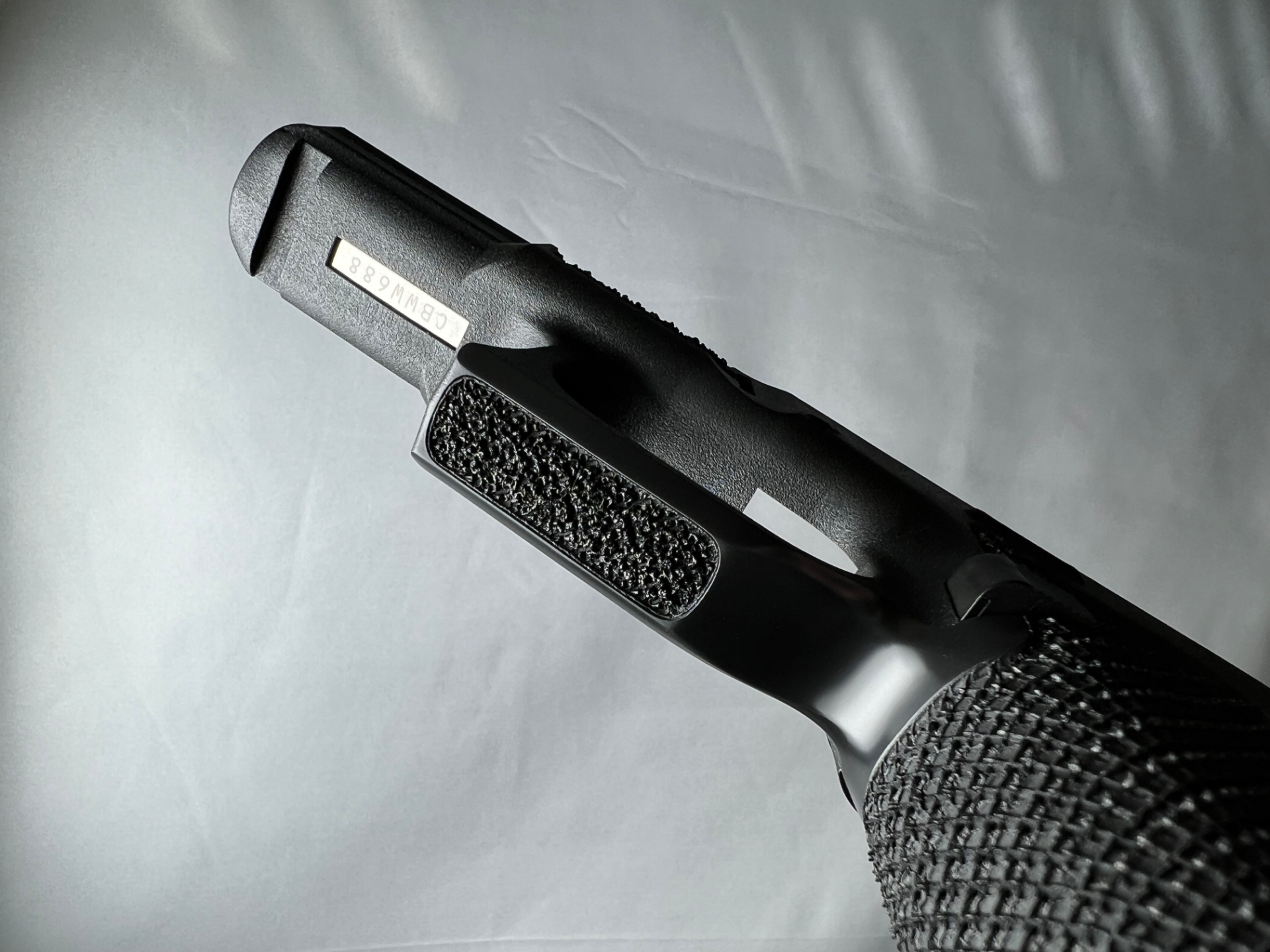 Lead Baron Customs G45 Stippled Frame Combo Texture Single Recessed X ...