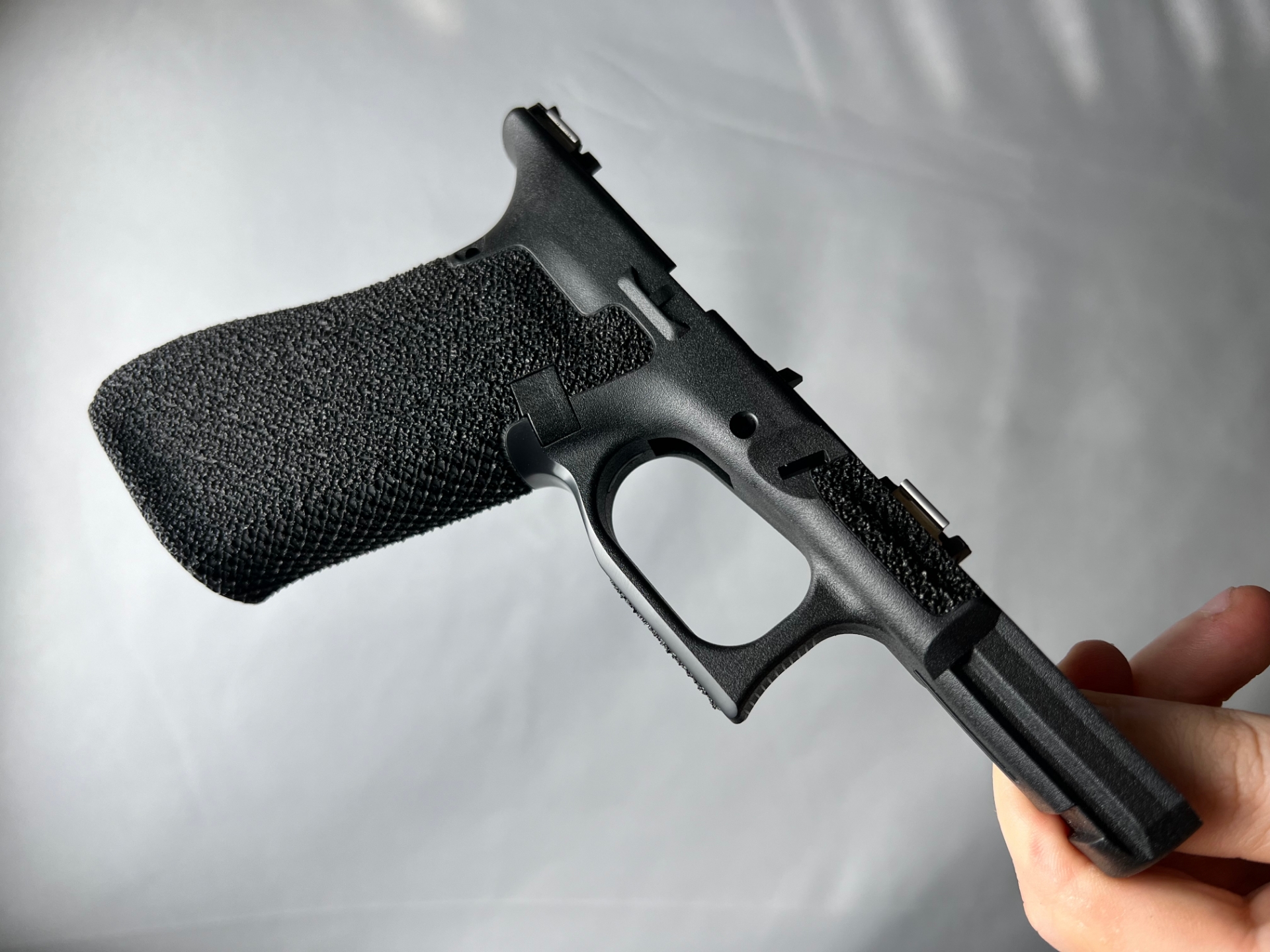 Lead Baron Customs G45 Stippled Frame Combo Texture Single Recessed X ...