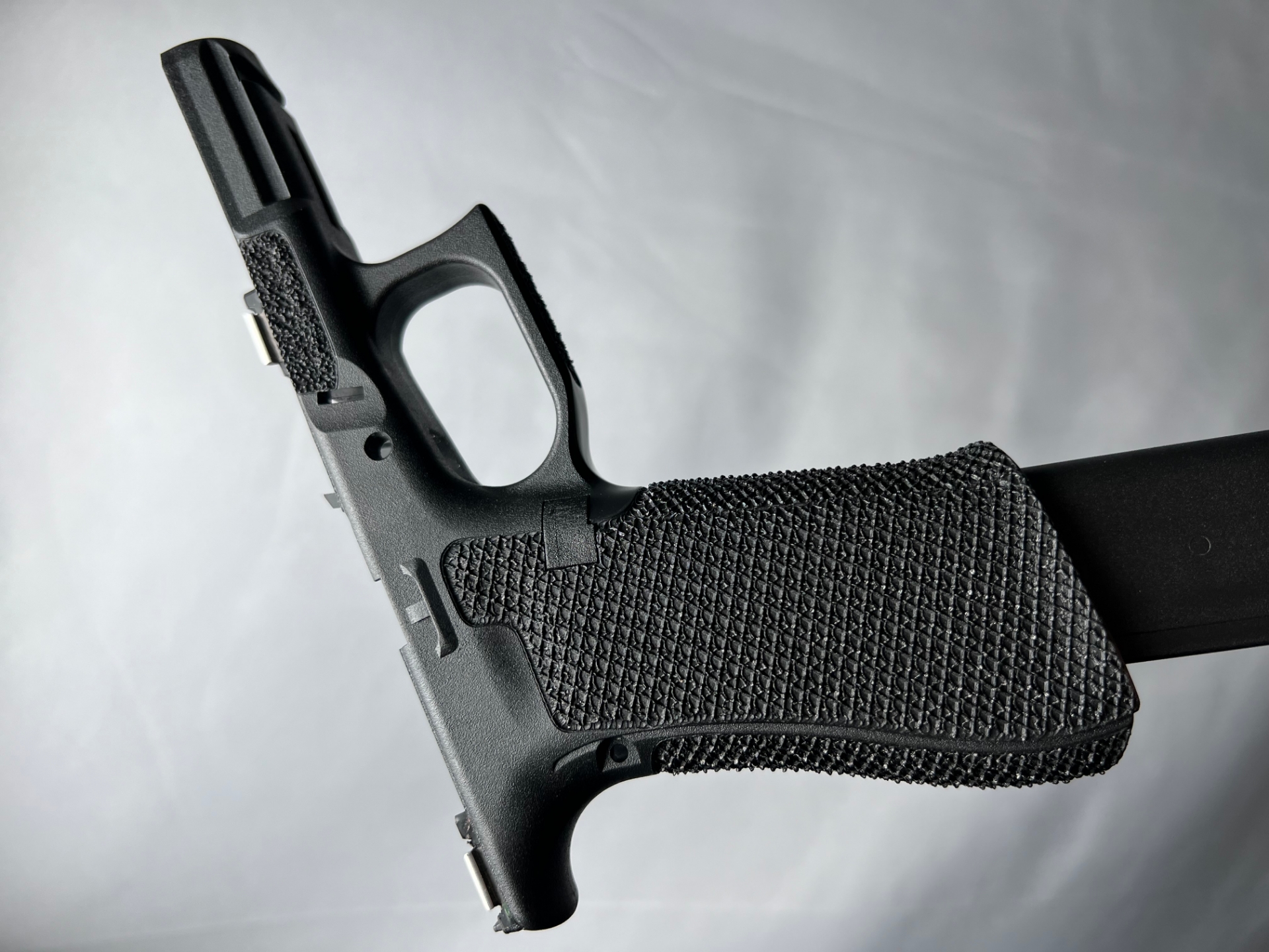 Lead Baron Customs G45 Stippled Frame Tracker Texture Single Recessed X ...