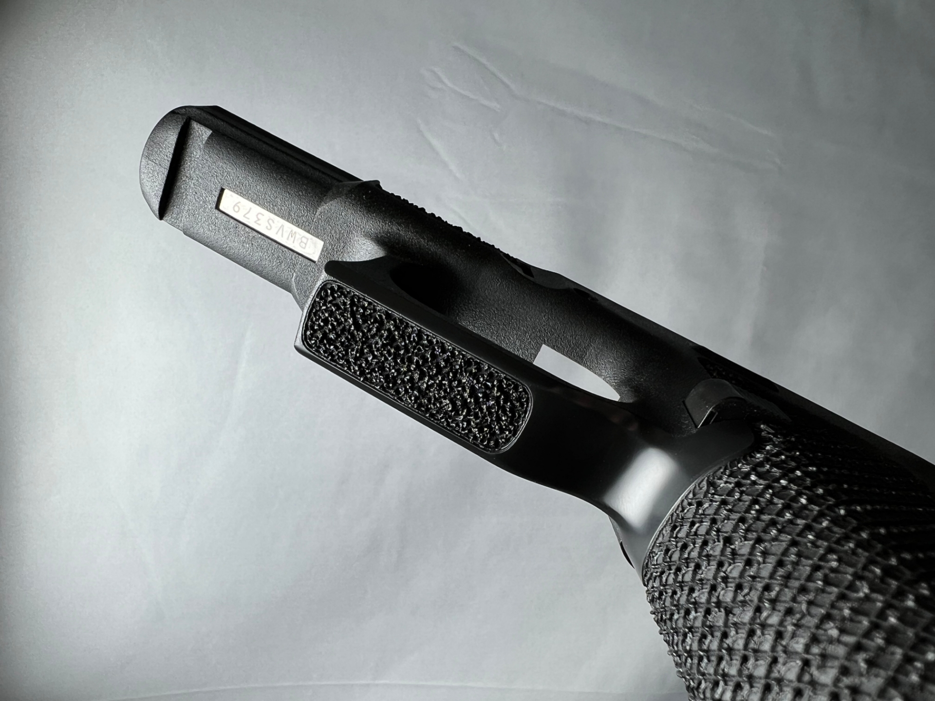 Lead Baron Customs G45 Stippled Frame Tracker Texture Single Recessed X ...