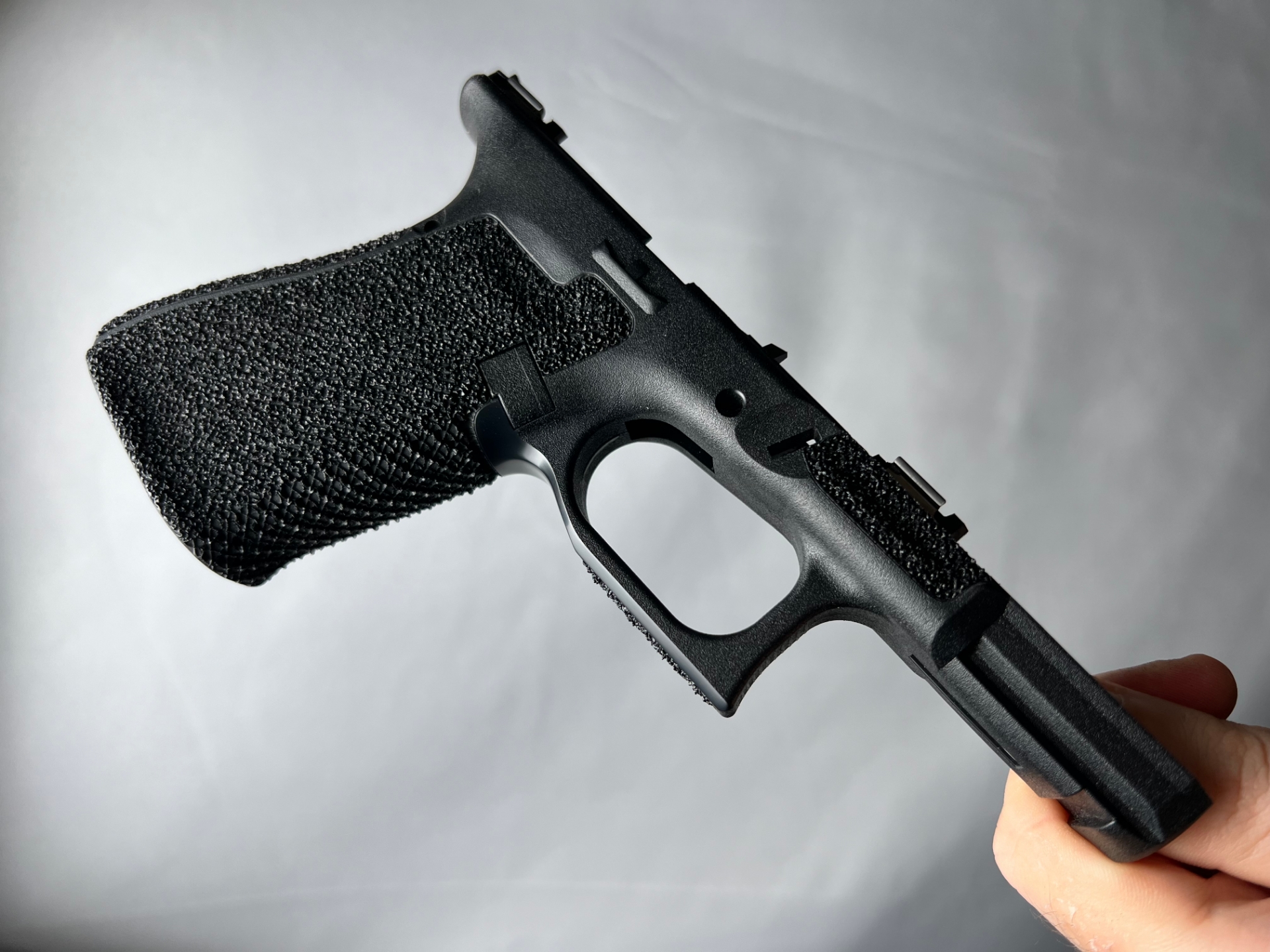 Lead Baron Customs G19 Gen 5 Stippled Frame Combo Texture Single ...