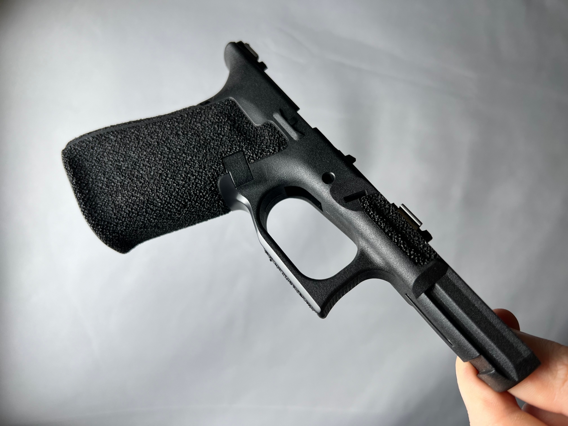 Lead Baron Customs G19 Gen 5 Stippled Frame X Texture Single Recessed X ...