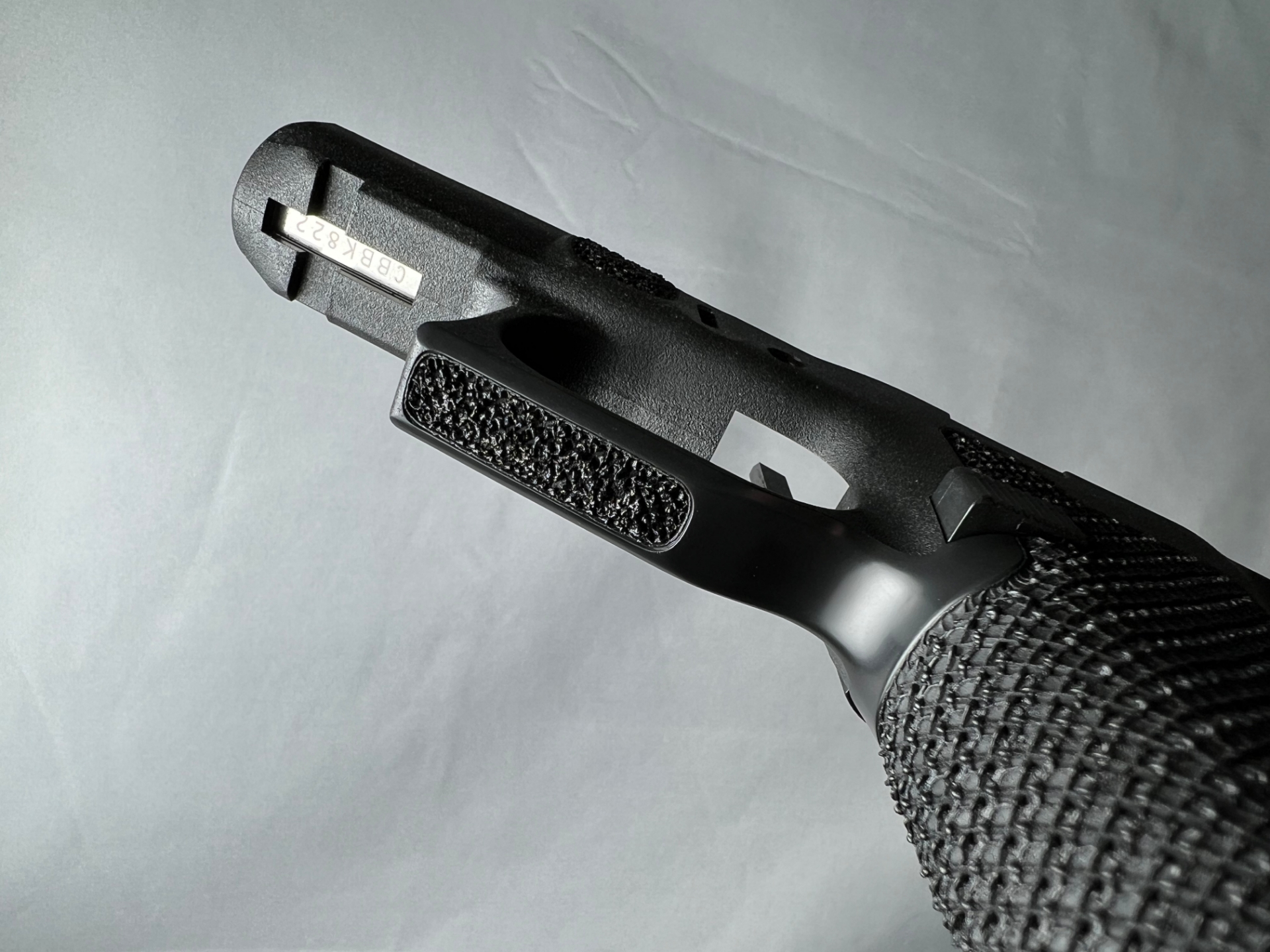 Lead Baron Customs G48 MOS Stippled Frame Combo Texture Single Recessed ...