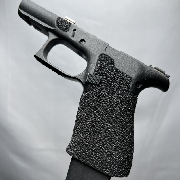 Lead Baron Customs G48 MOS Stippled Frame X Texture Single Recessed X ...