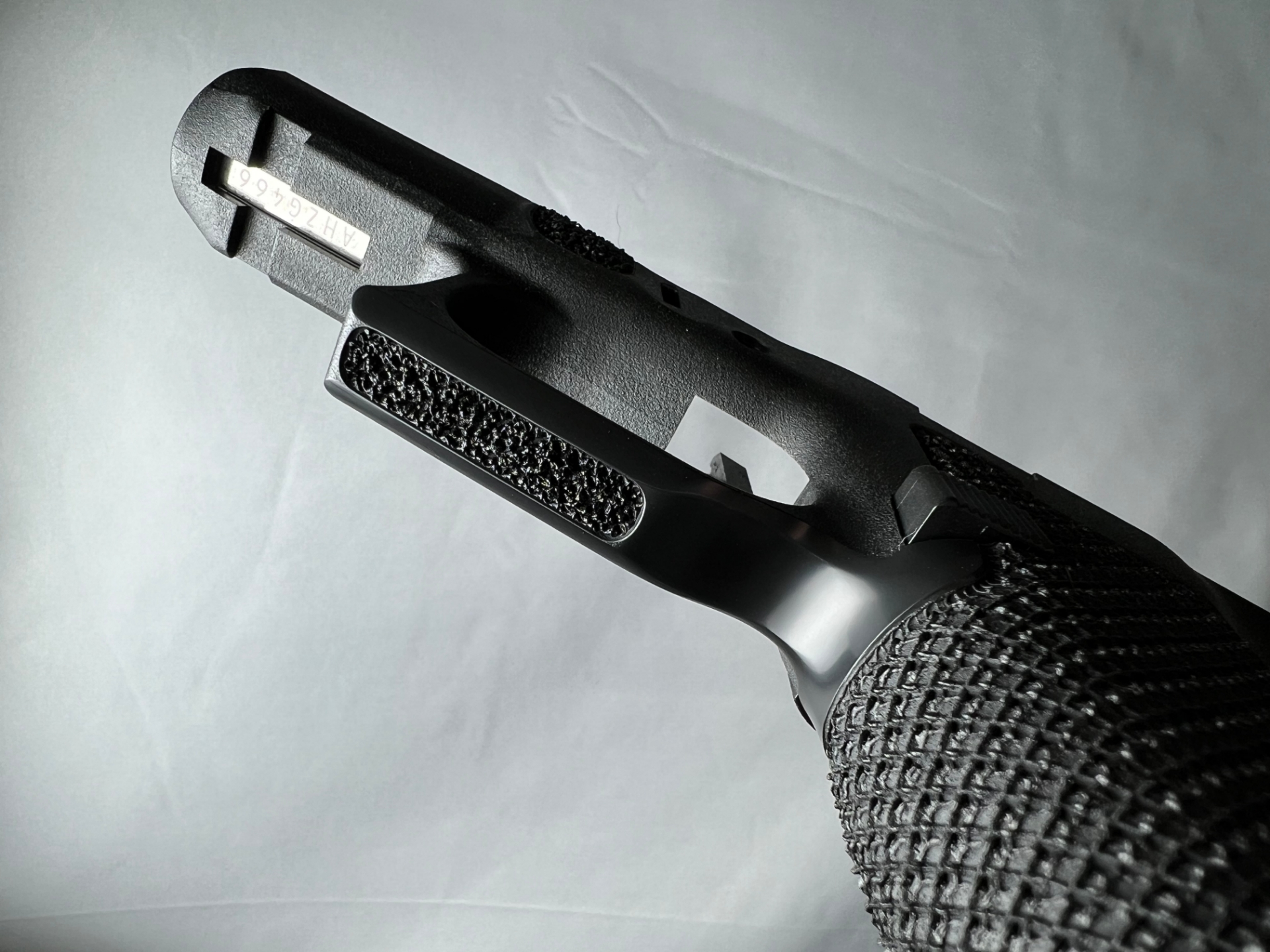 Lead Baron Customs G48 MOS Stippled Frame Combo Texture Single Recessed ...