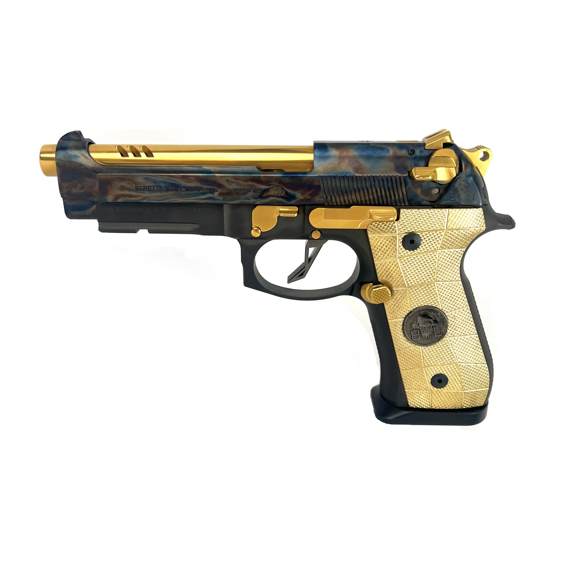 Blackbeards Customs Beretta M9A1 Margaret's Treasure Ported | Reactive ...
