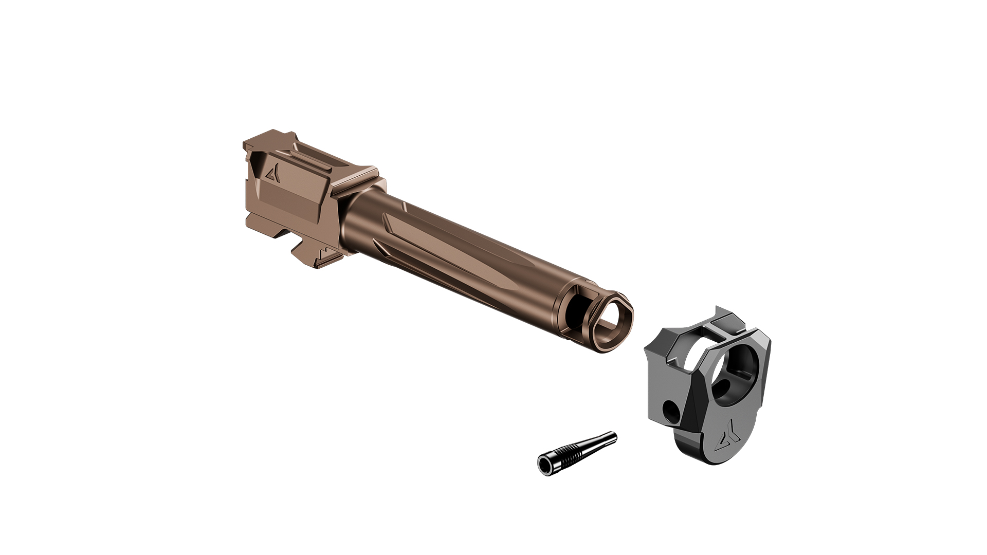 Radian Afterburner + Ramjet (Glock 43X) Bronze/Black | Reactive Gunworks