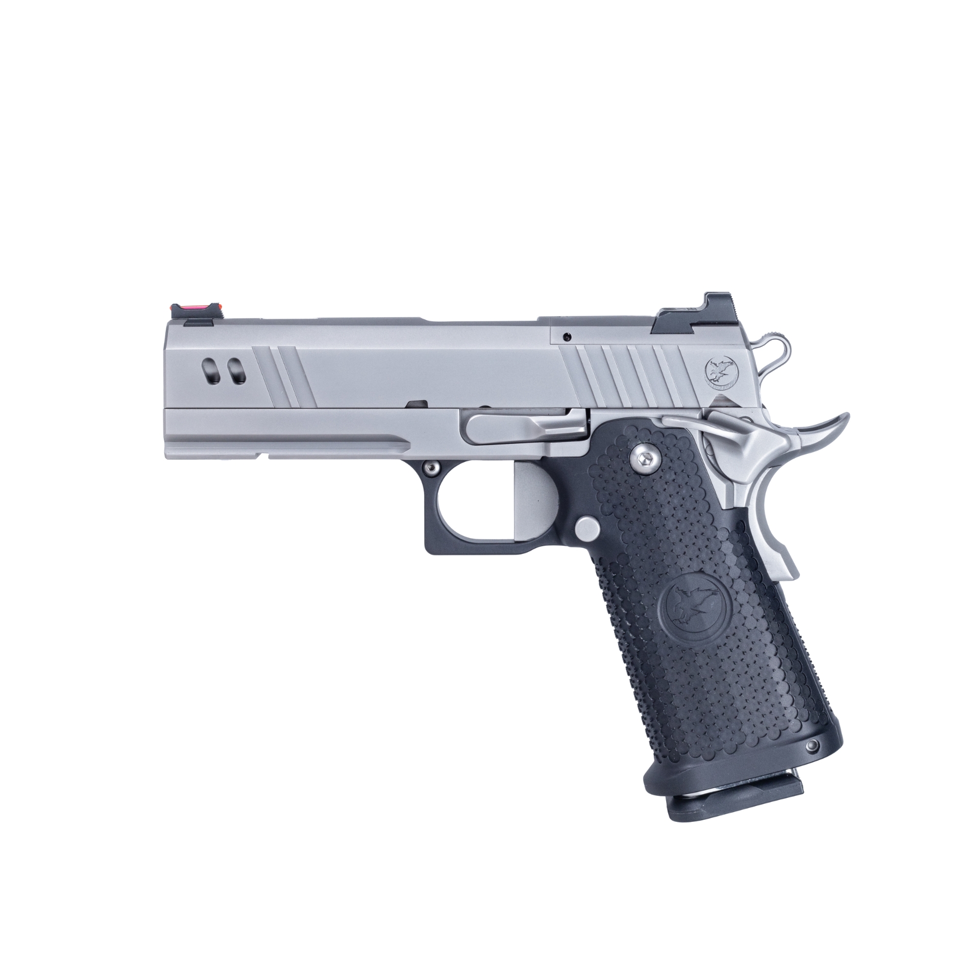 Nighthawk BDS9 Commander Silver PVD IOS (9mm) | Reactive Gunworks ...
