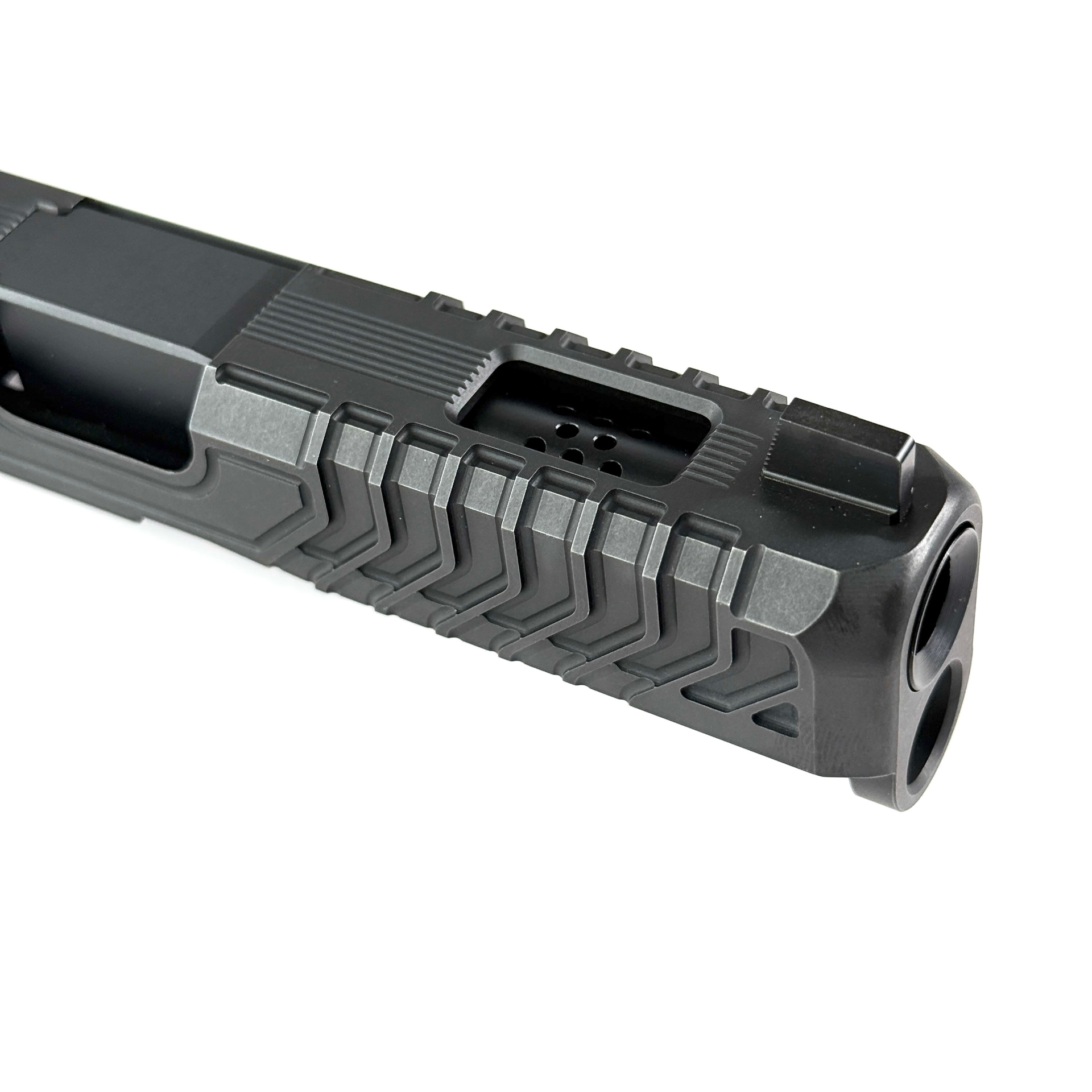 LWS G19.5/45/19X Ripper Slide Black ACRO | Reactive Gunworks | Reactive ...