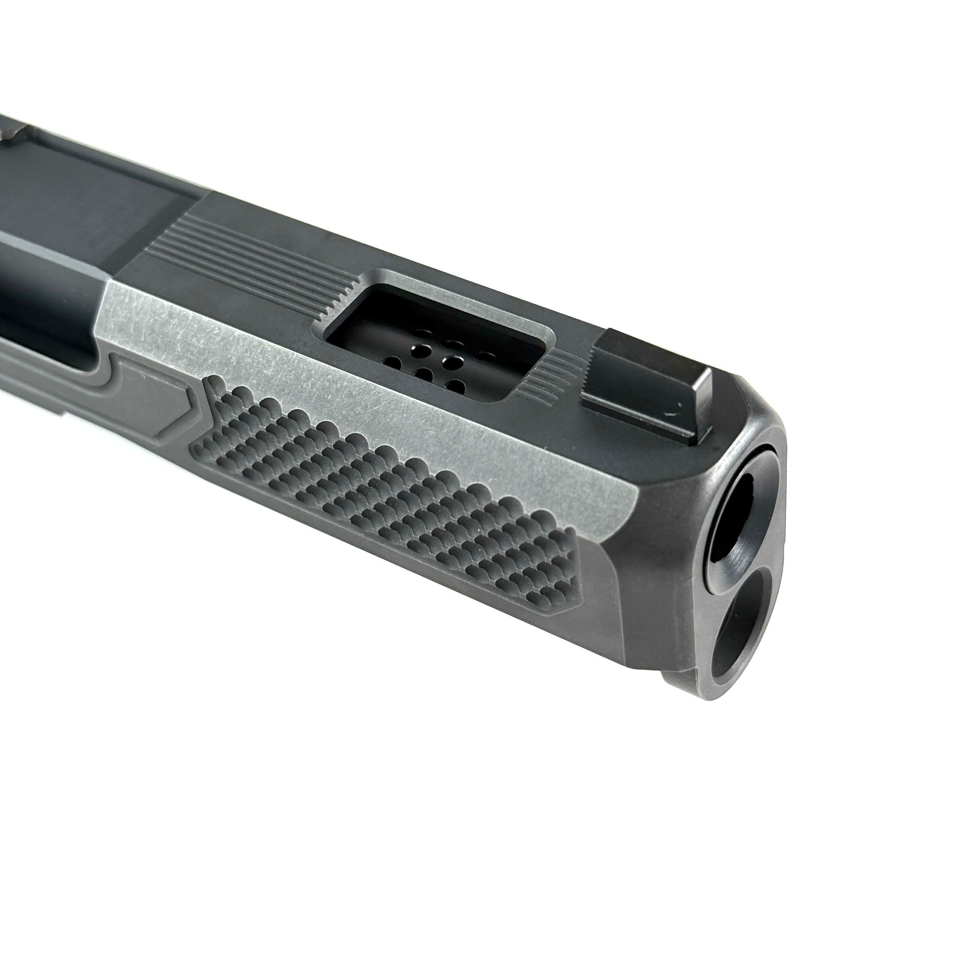 LWS G19.5/45/19X Mauler Slide ACRO Black Nitride | Reactive Gunworks